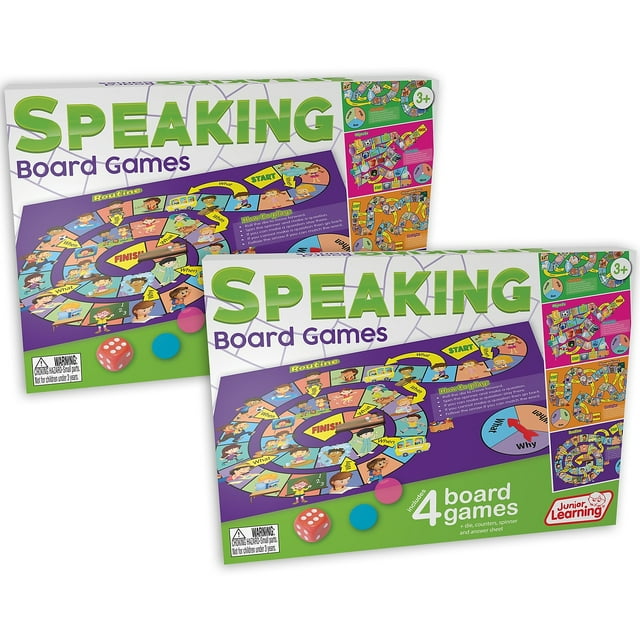 Junior Learning Speaking Board Games, Pack of 2 - Walmart.com