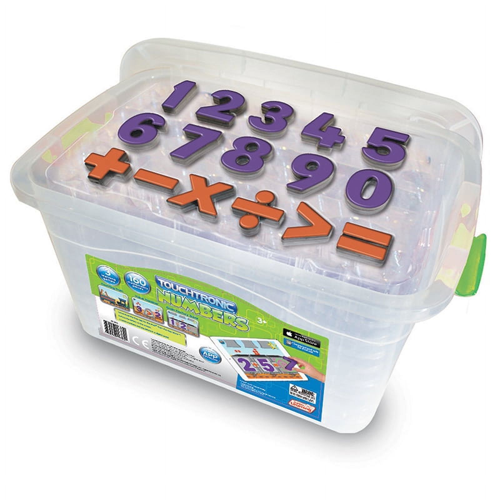 Junior Learning Touchtronic Number Kit, 3 Learning Games and 160 ...