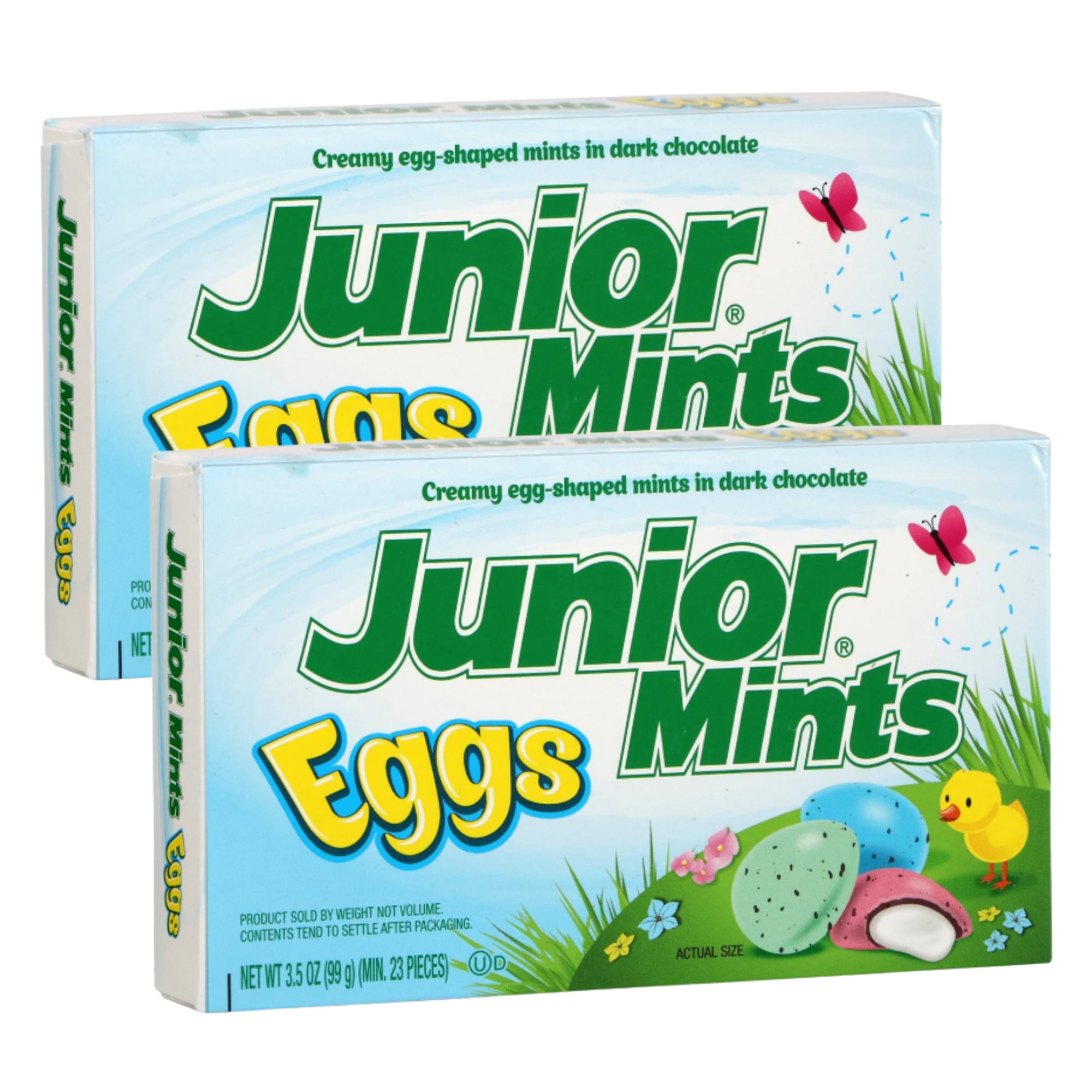 Junior Mints Easter Eggs Candy, Dark Chocolate Mint Goodies, Basket ...
