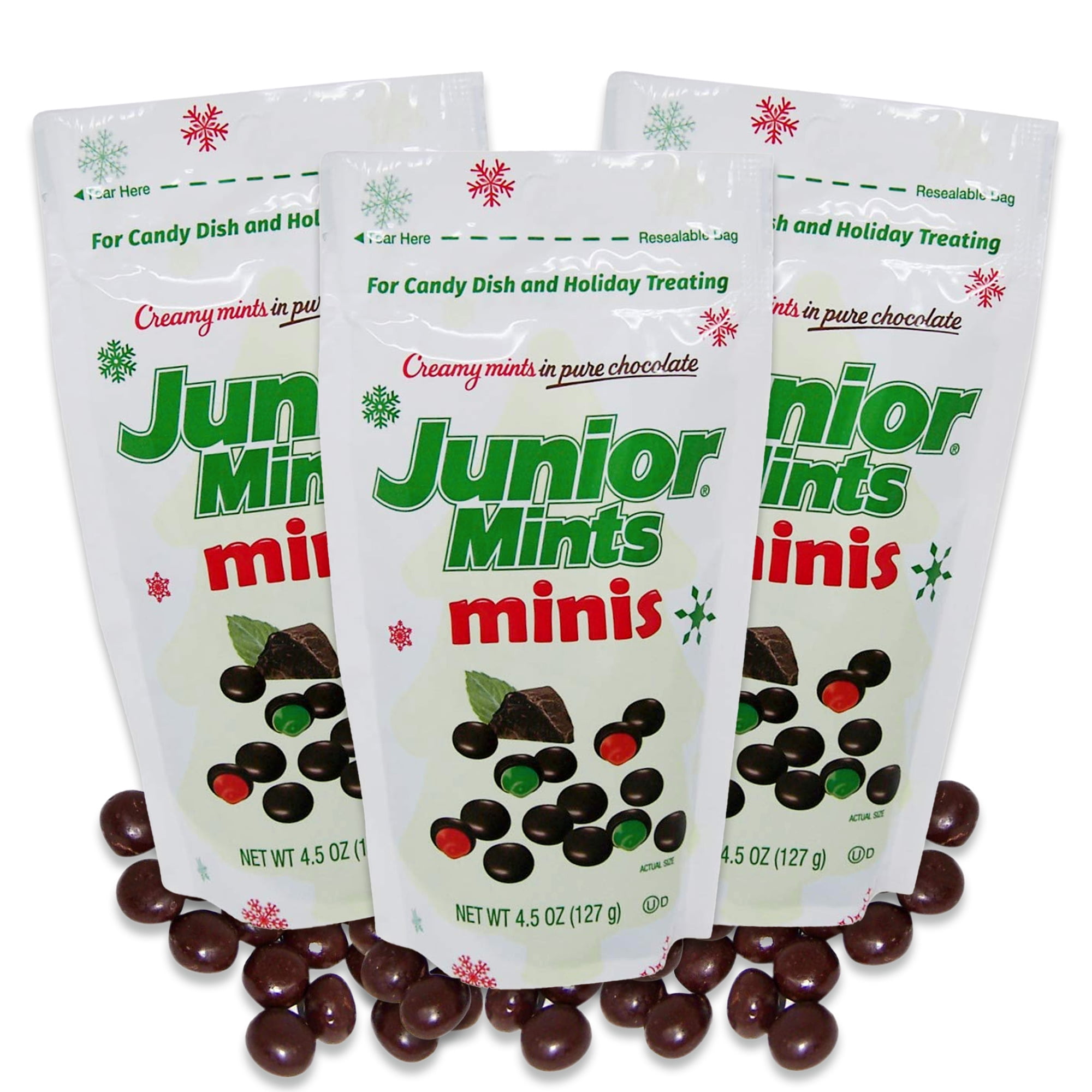 Junior Mints Holiday Mini's 4.5oz Pack of 3 - Walmart.com