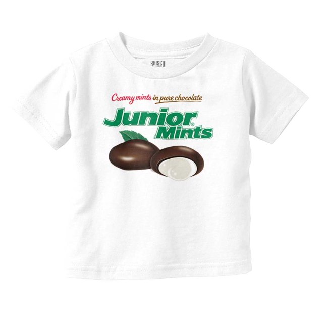 Junior Mints Logo Chocolate Candy Toddler Boy Girl T Shirt Infant ...