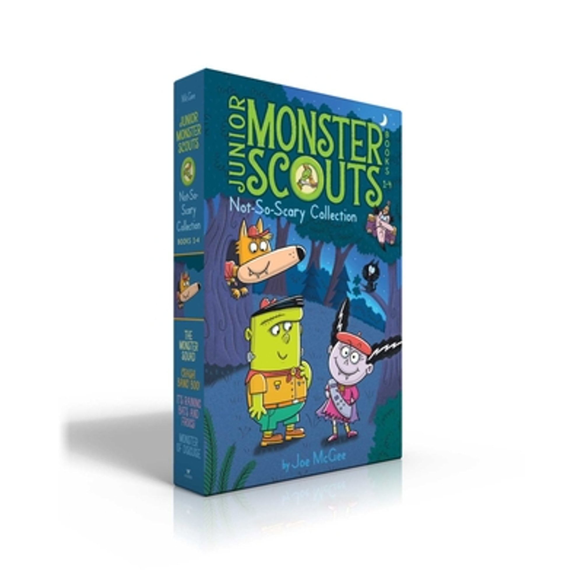 Pre-Owned Junior Monster Scouts Not-So-Scary Collection Books 1-4 ...