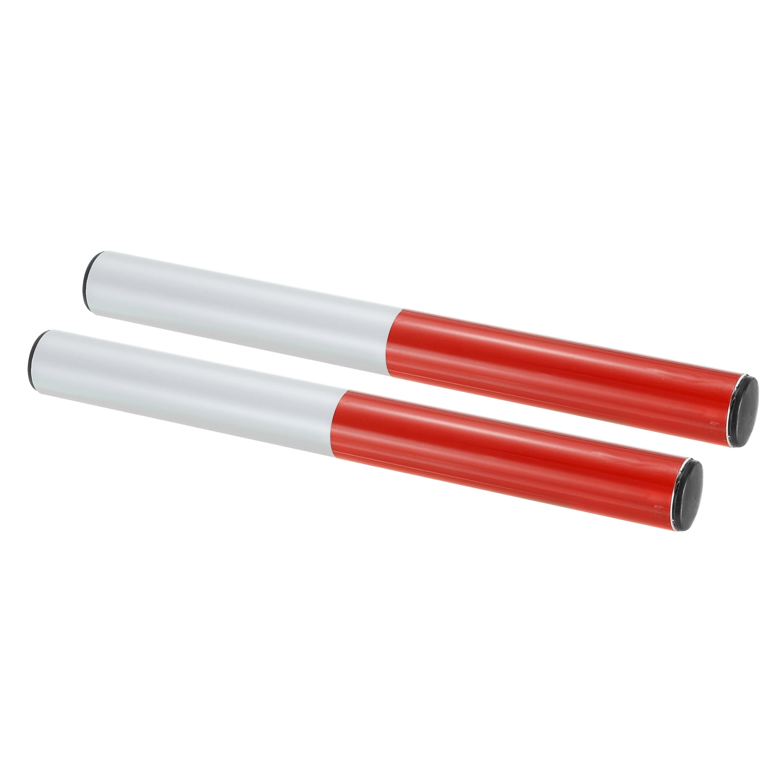 Junior Relay Track Baton Plastic Race Field Stick Athletics, White Red ...