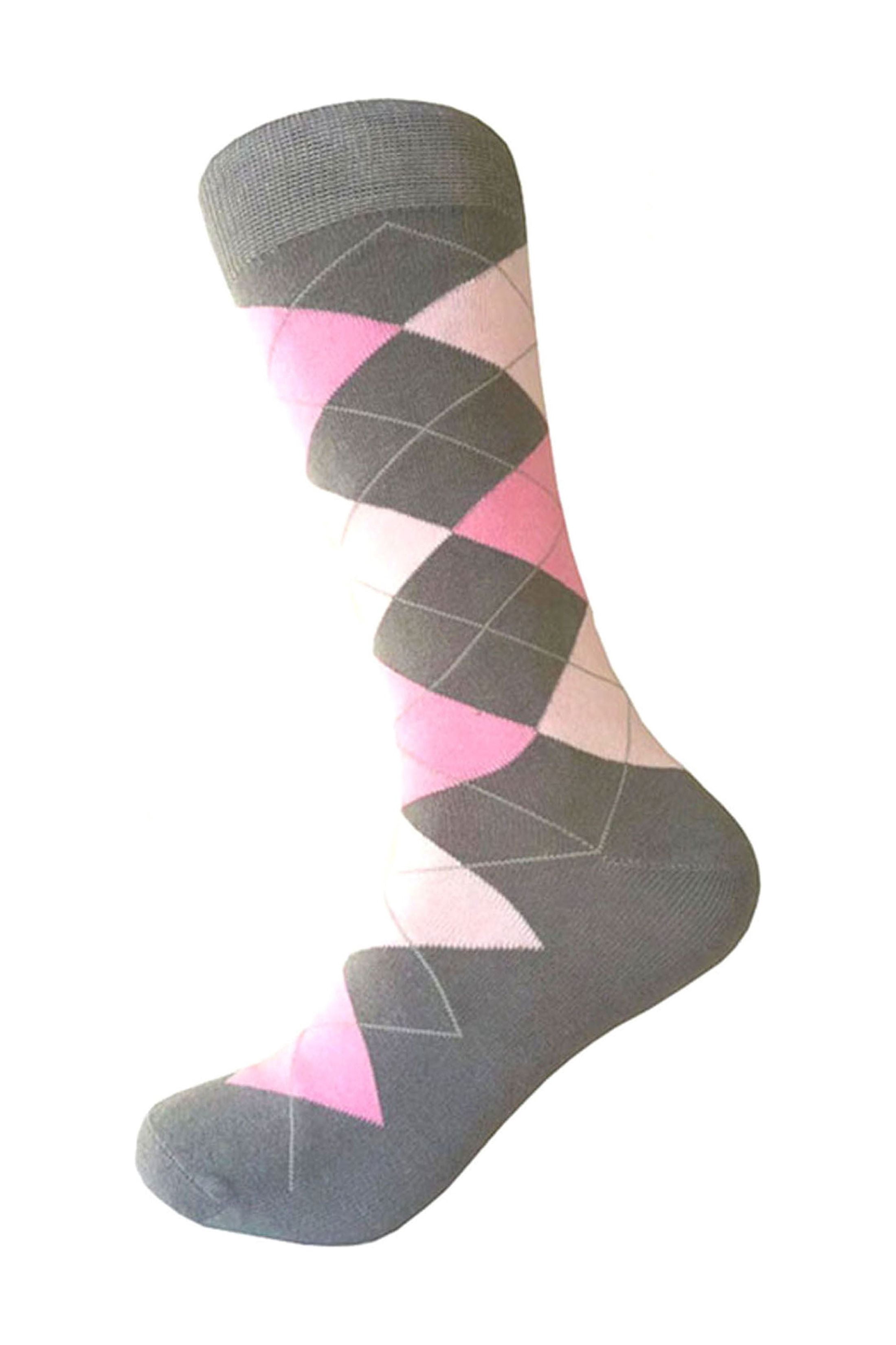 Junior Ring Bearer Boy's Argyle Plaid Scottish Tartan Socks In Gray ...