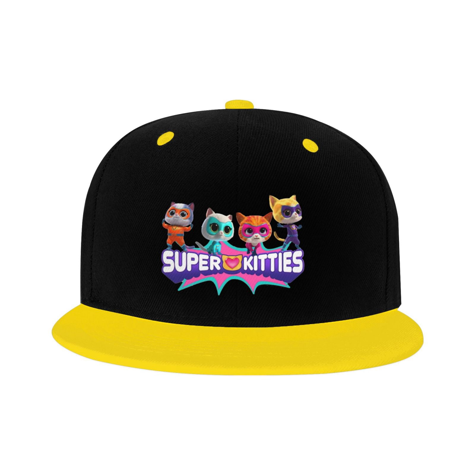 Junior Superkitties Kid'S Cartoon Baseball Cap,Adjustable Hip Hop Hat ...