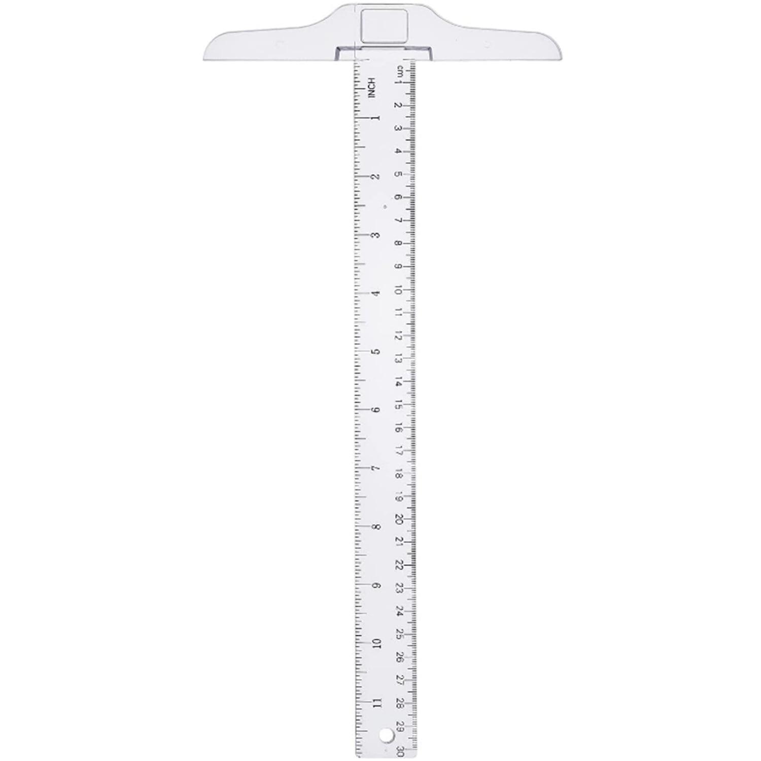 Junior T-Square Plastic Transparent T-Ruler 30cm/ 12 Inch for Drafting ...