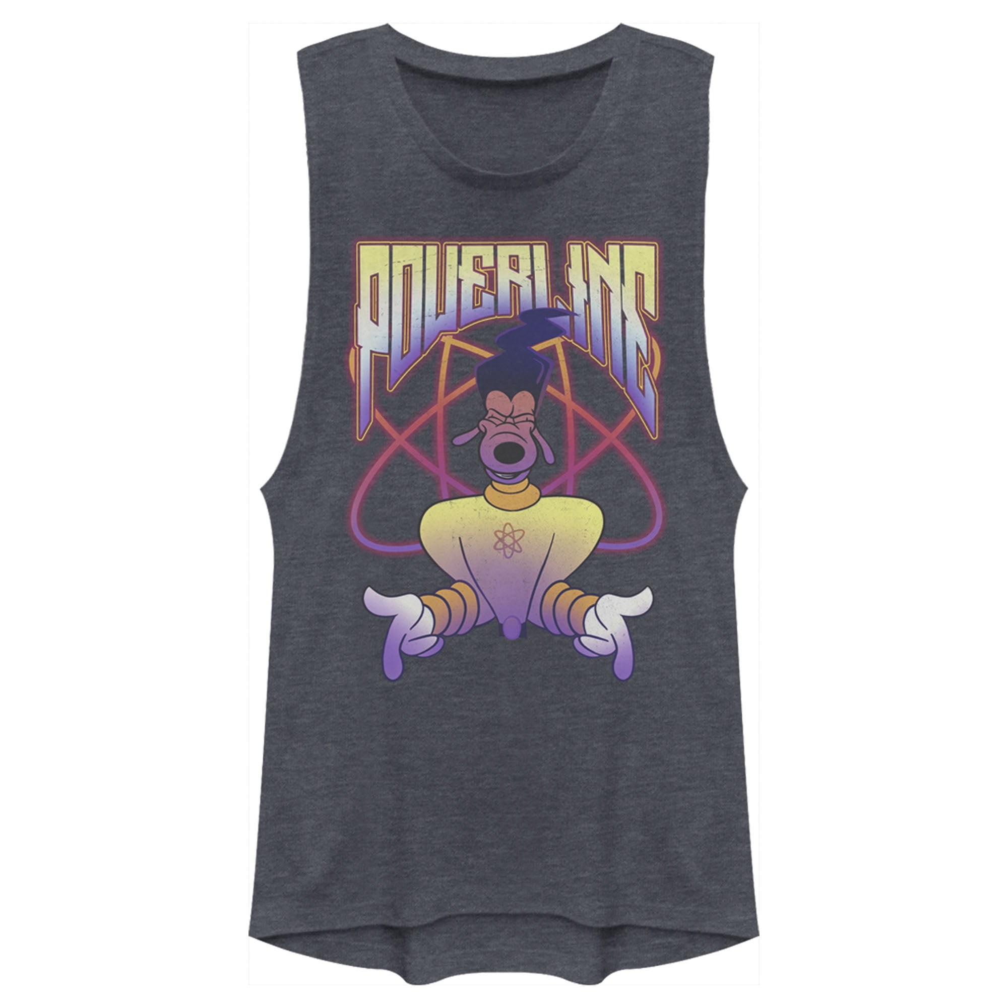 Junior's A Goofy Movie Powerline Retro Festival Muscle Graphic Tee ...
