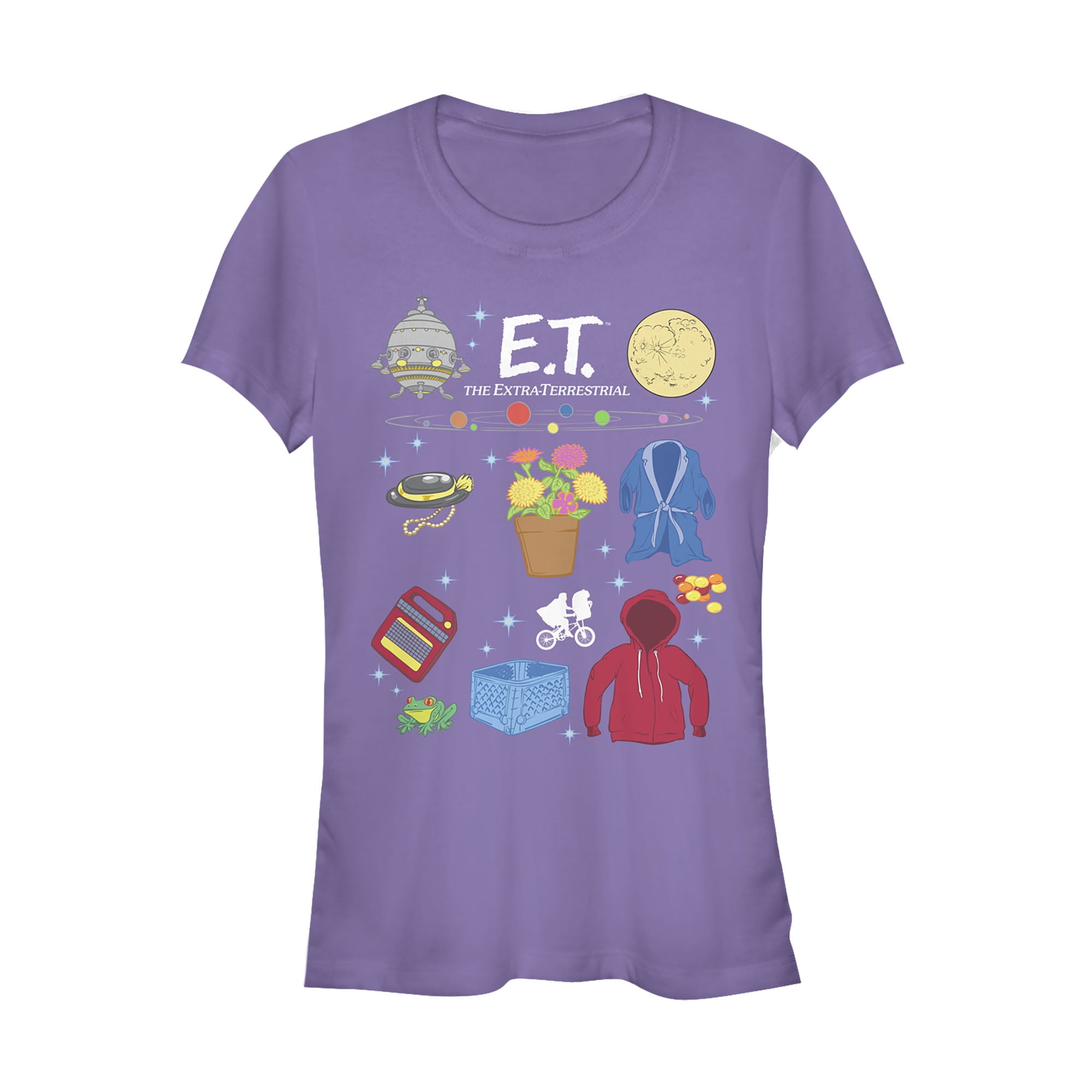Junior's E.T. the Extra-Terrestrial Favorite Movie Props Graphic Tee ...
