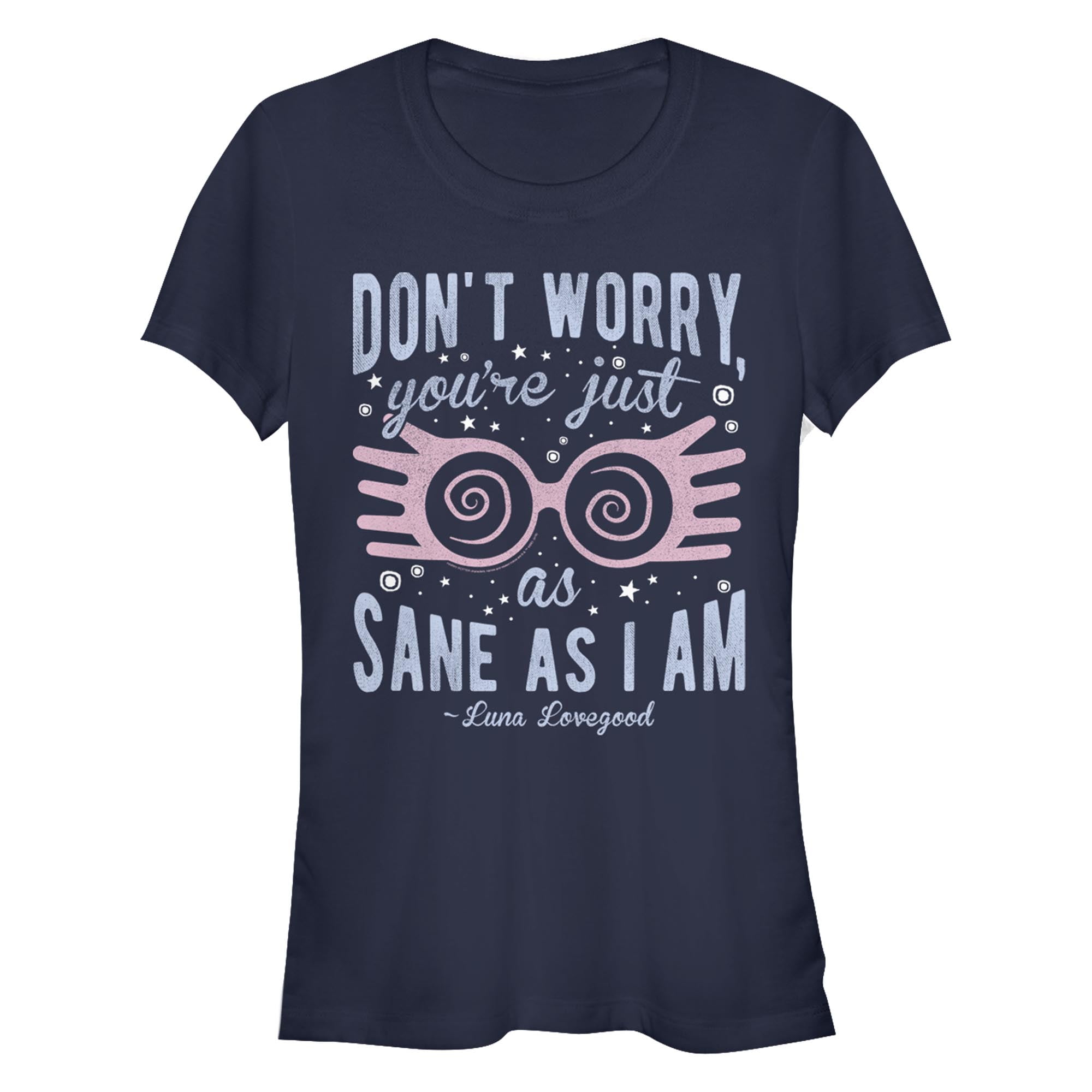 Junior's Harry Potter Luna You’re Just As Sane as I Am Graphic T-Shirt ...