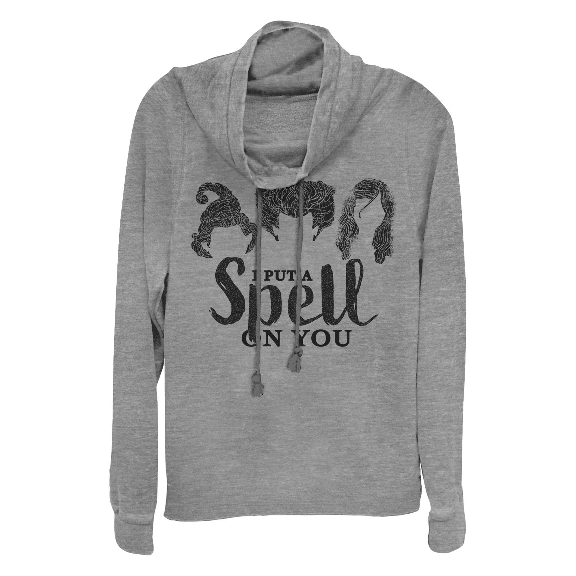Junior's Hocus Pocus Hocus Pocus Witch's Spell on You Cowl Neck ...
