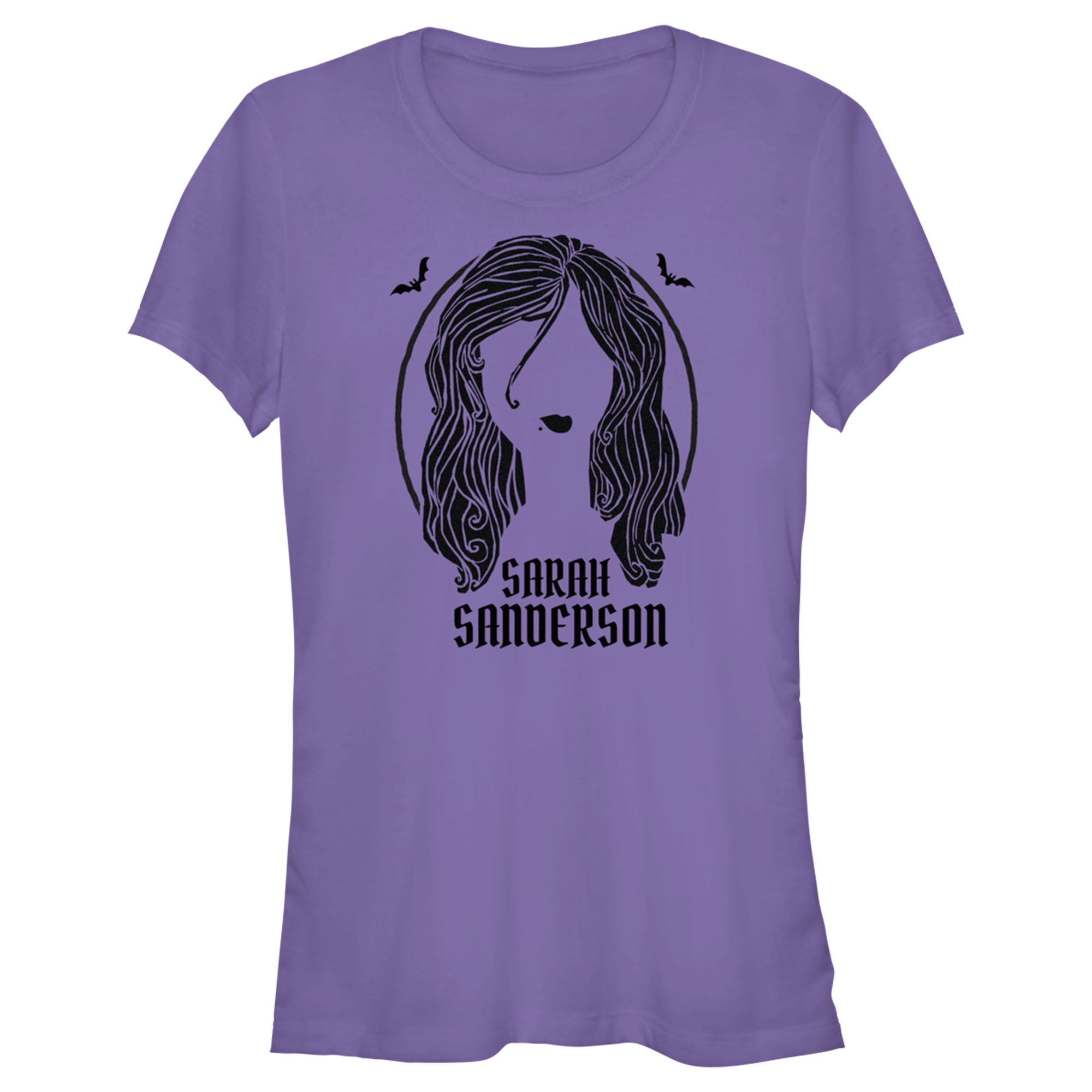 Junior's Hocus Pocus Sarah Sanderson Portrait Graphic Tee Purple X ...