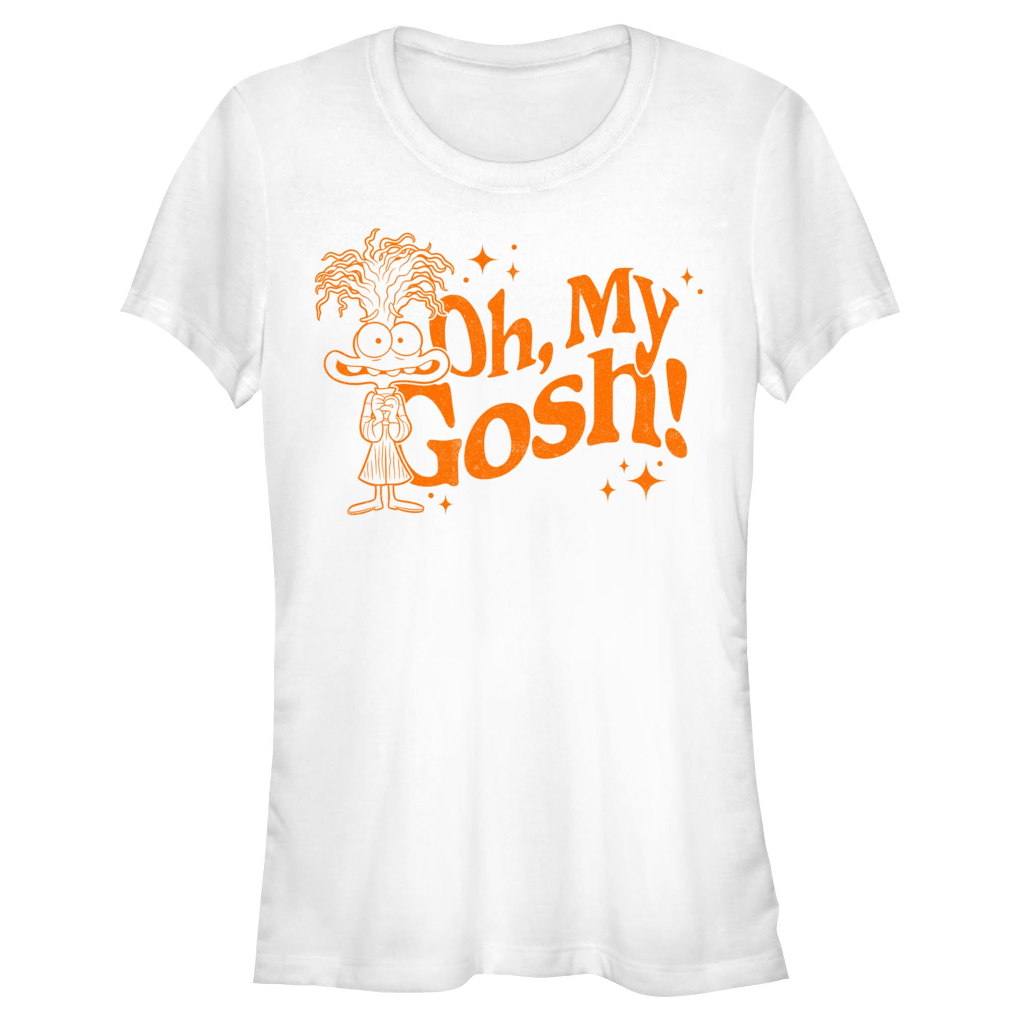Junior's Inside Out 2 Anxiety Oh, My Gosh Graphic T-Shirt - Walmart.com