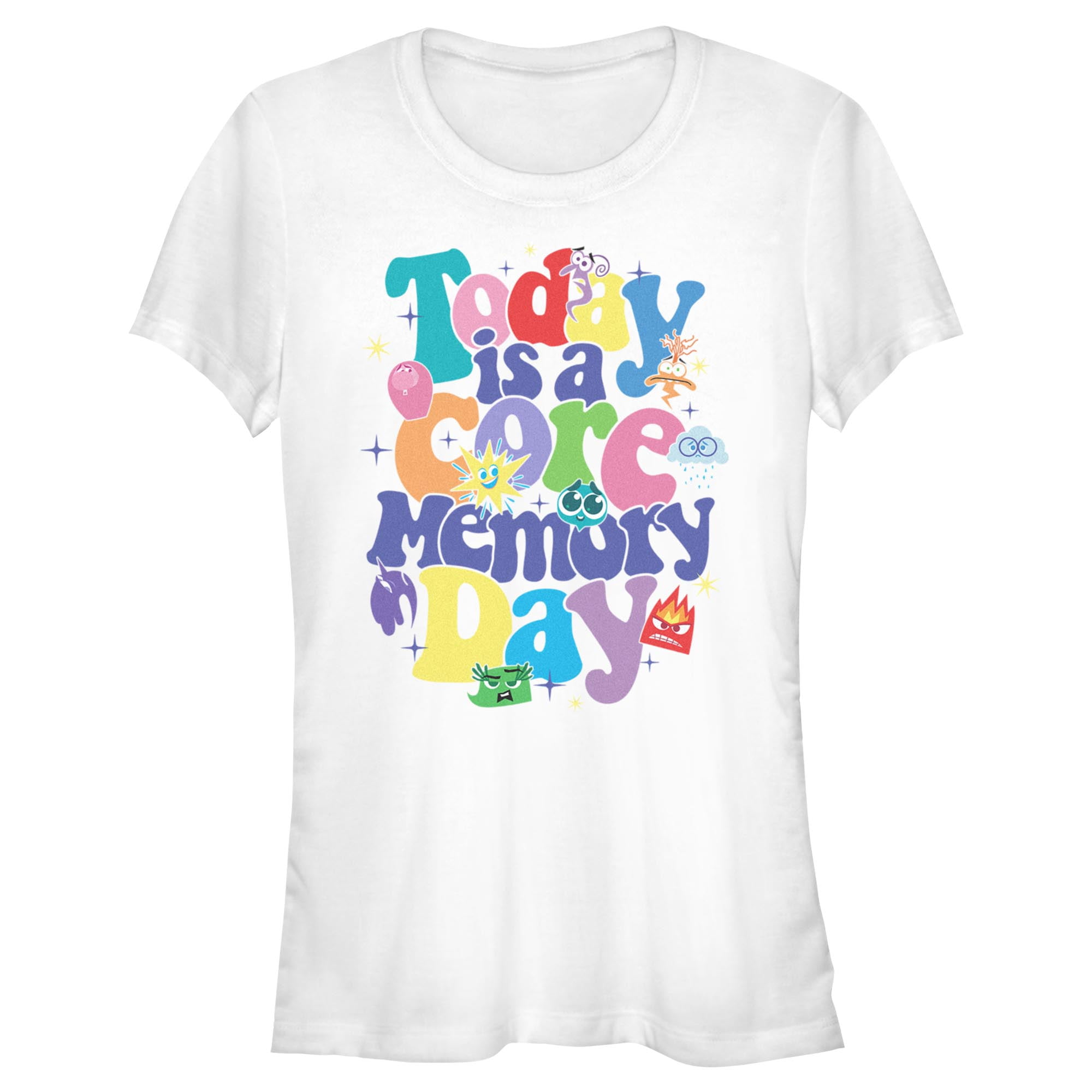 Junior's Inside Out 2 Today Is a Core Memory Day Graphic T-Shirt ...