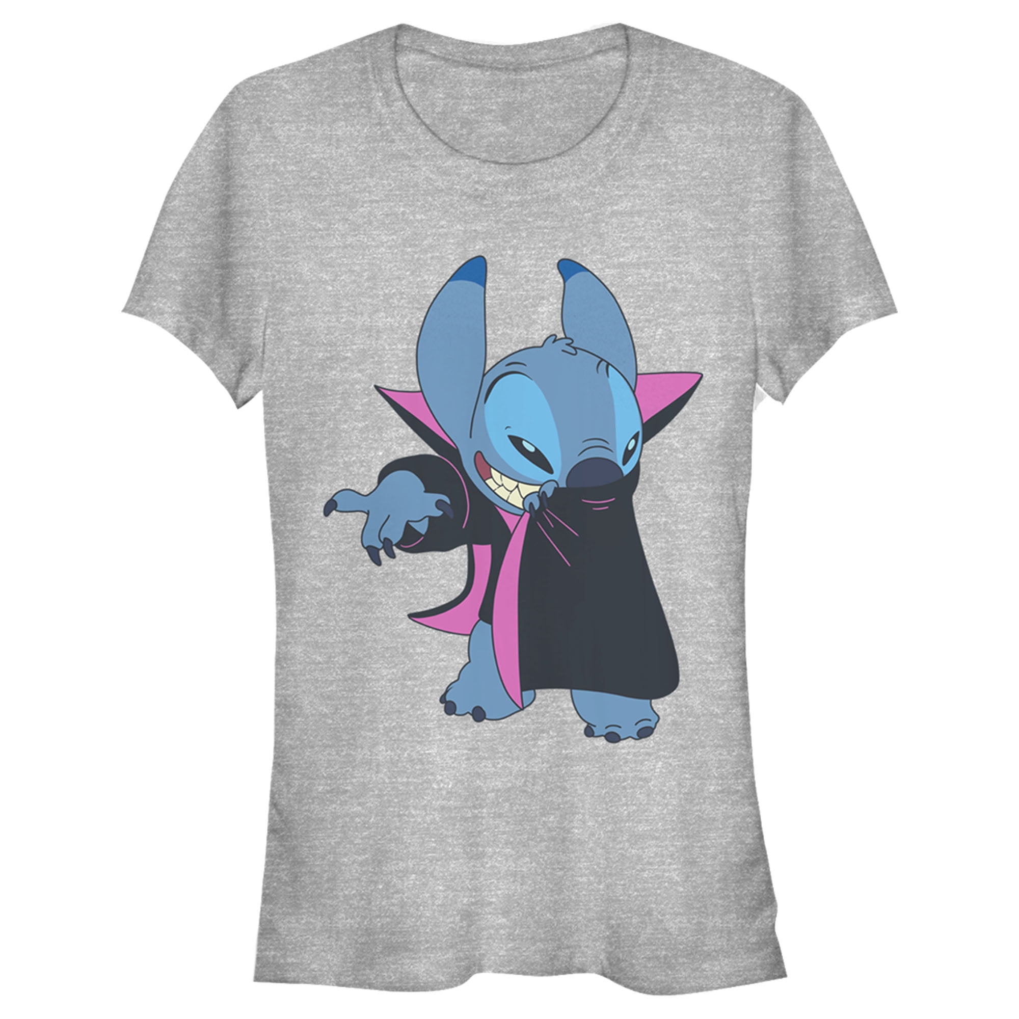 Junior's Lilo & Stitch Alien Vampire, aka Stitch Graphic Tee Athletic ...