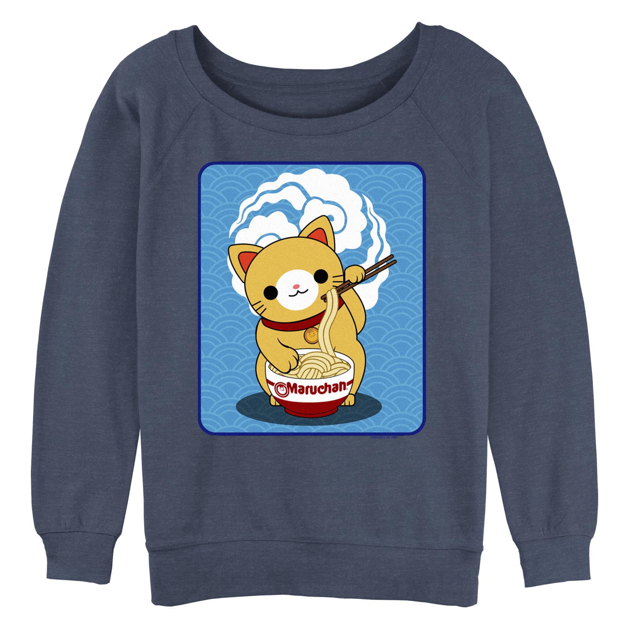 Junior's Maruchan Ramen Cat Sweatshirt - Walmart.com