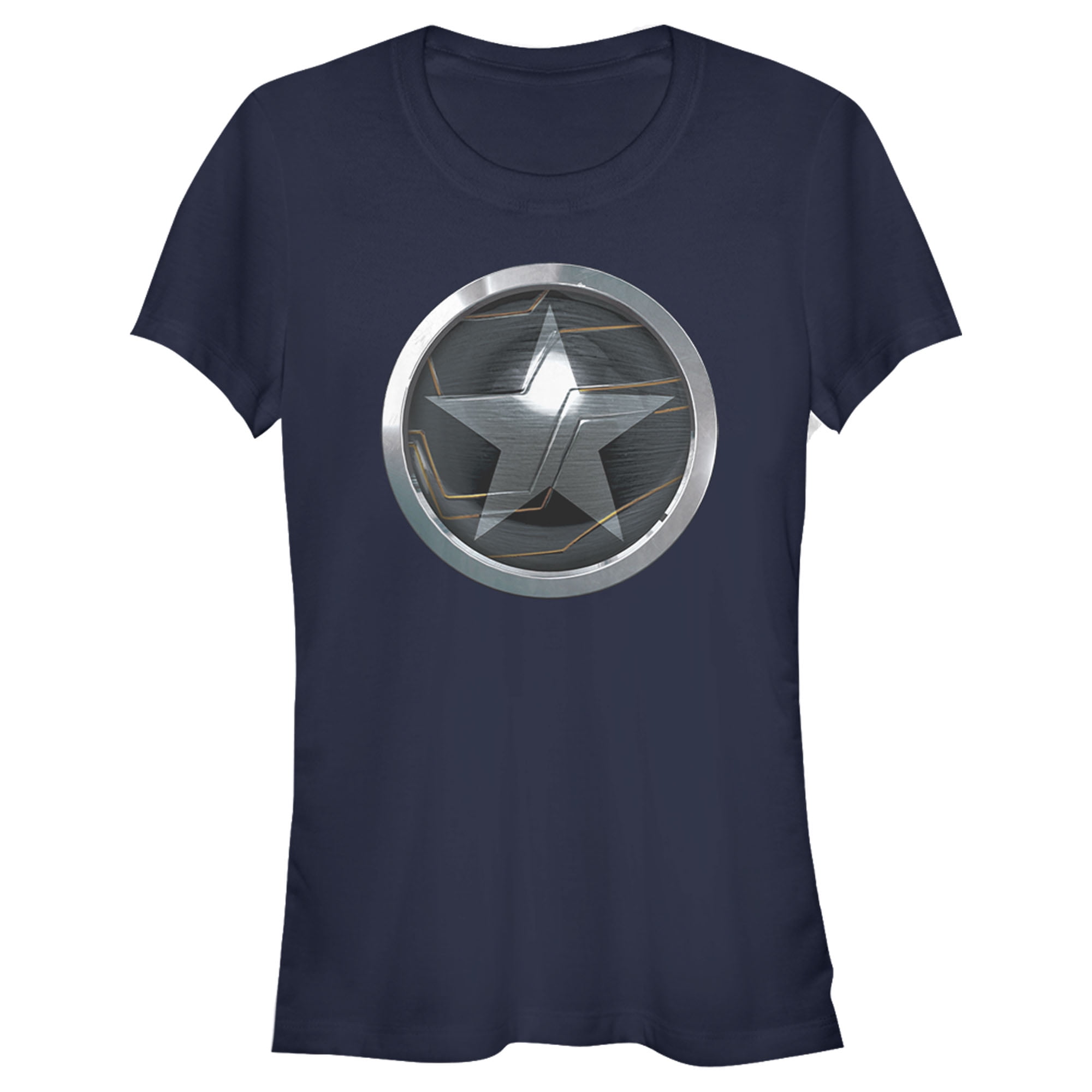 Junior's Marvel The Falcon and the Winter Soldier Bucky Logo Graphic ...