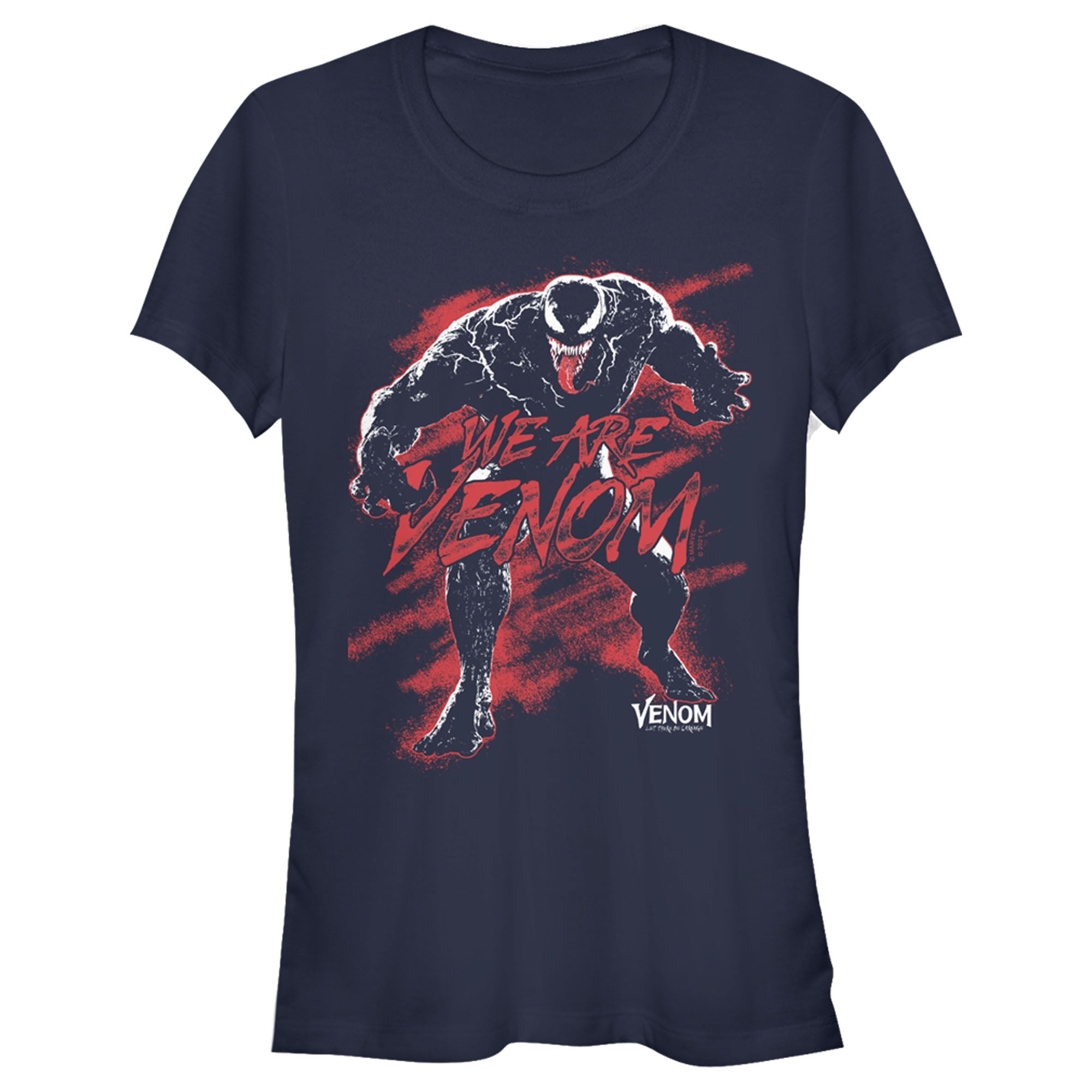Junior's Marvel Venom: Let There be Carnage We are Venom Red Graphic ...