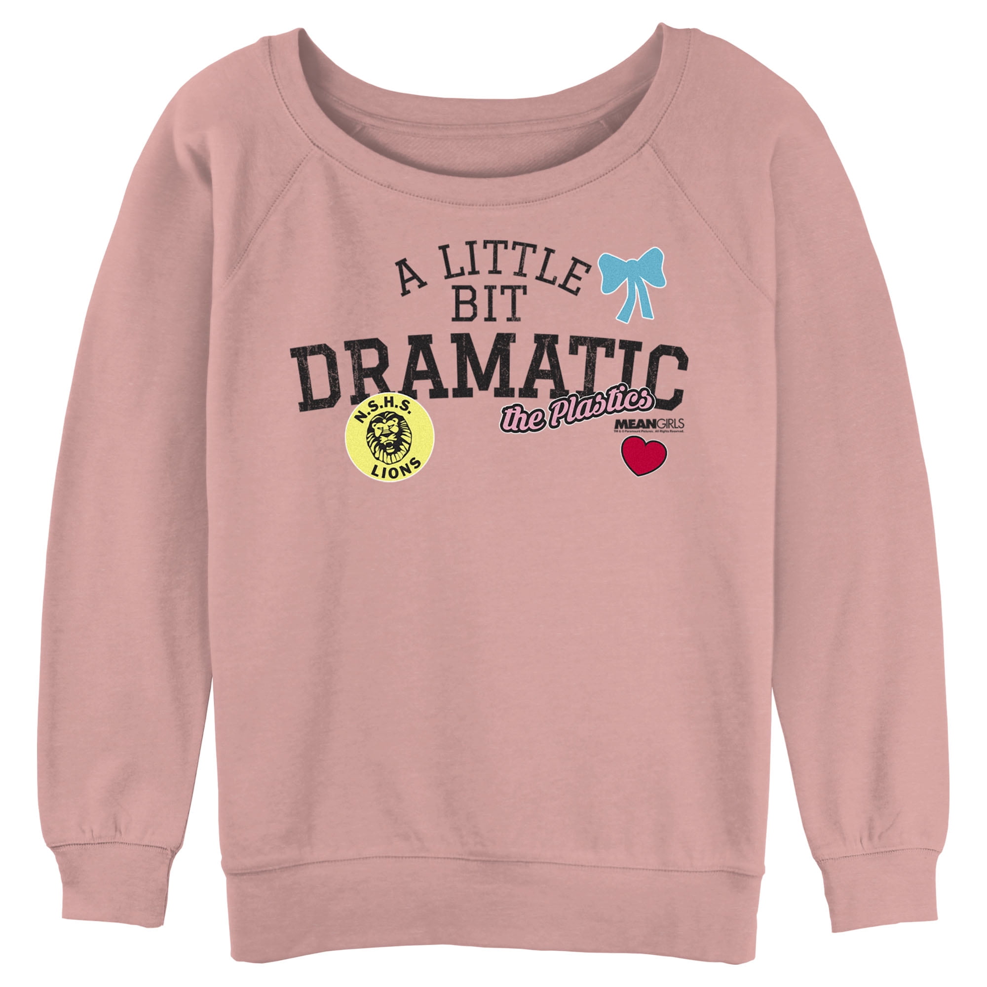 Junior's Mean Girls The Plastics A Little Bit Dramatic Sweatshirt ...