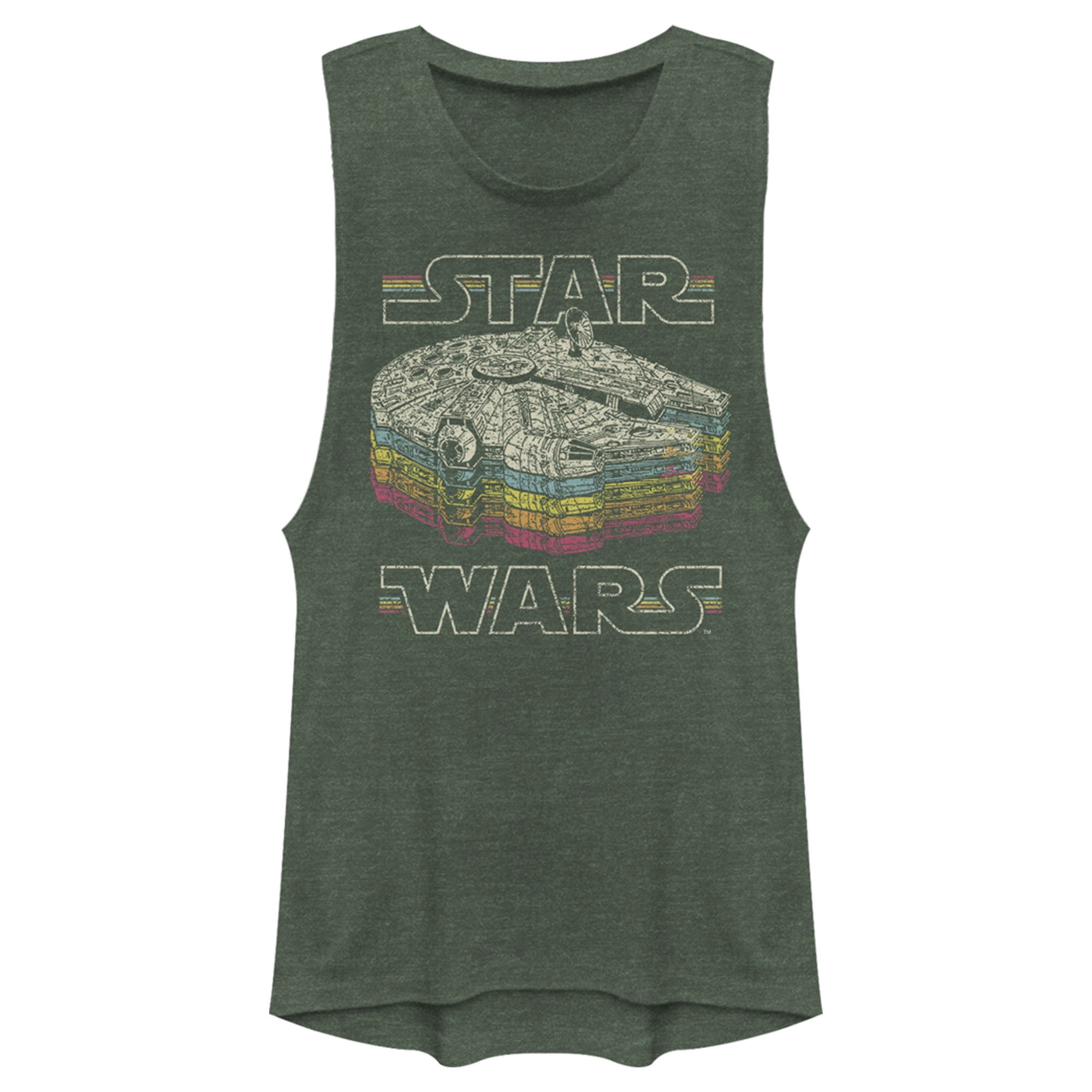 Junior's Star Wars: A New Hope Millennium Falcon Retro Rainbow Stack ...