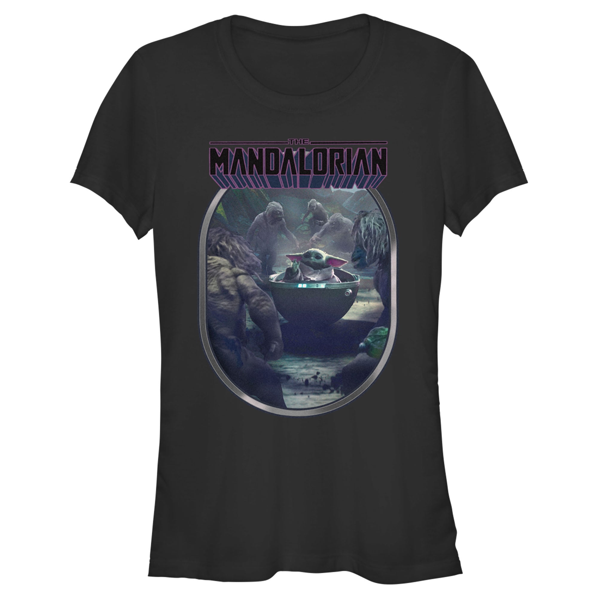Junior's Star Wars: The Mandalorian Grogu and the Alamites Graphic Tee ...