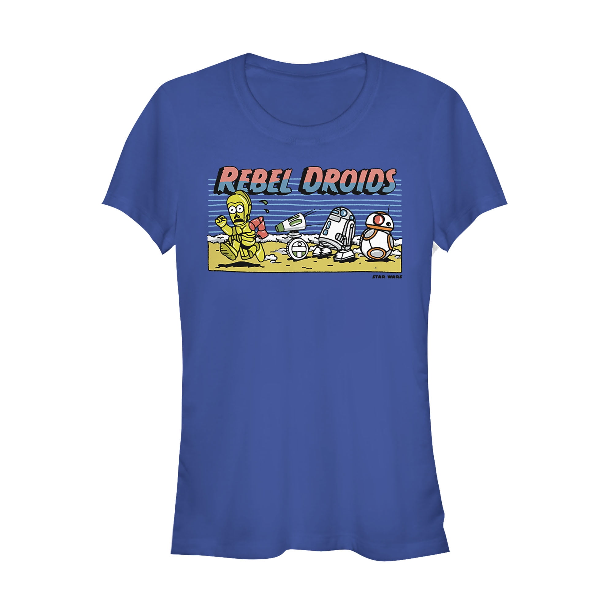 Junior's Star Wars: The Rise of Skywalker Rebel Droids Cartoon Graphic ...