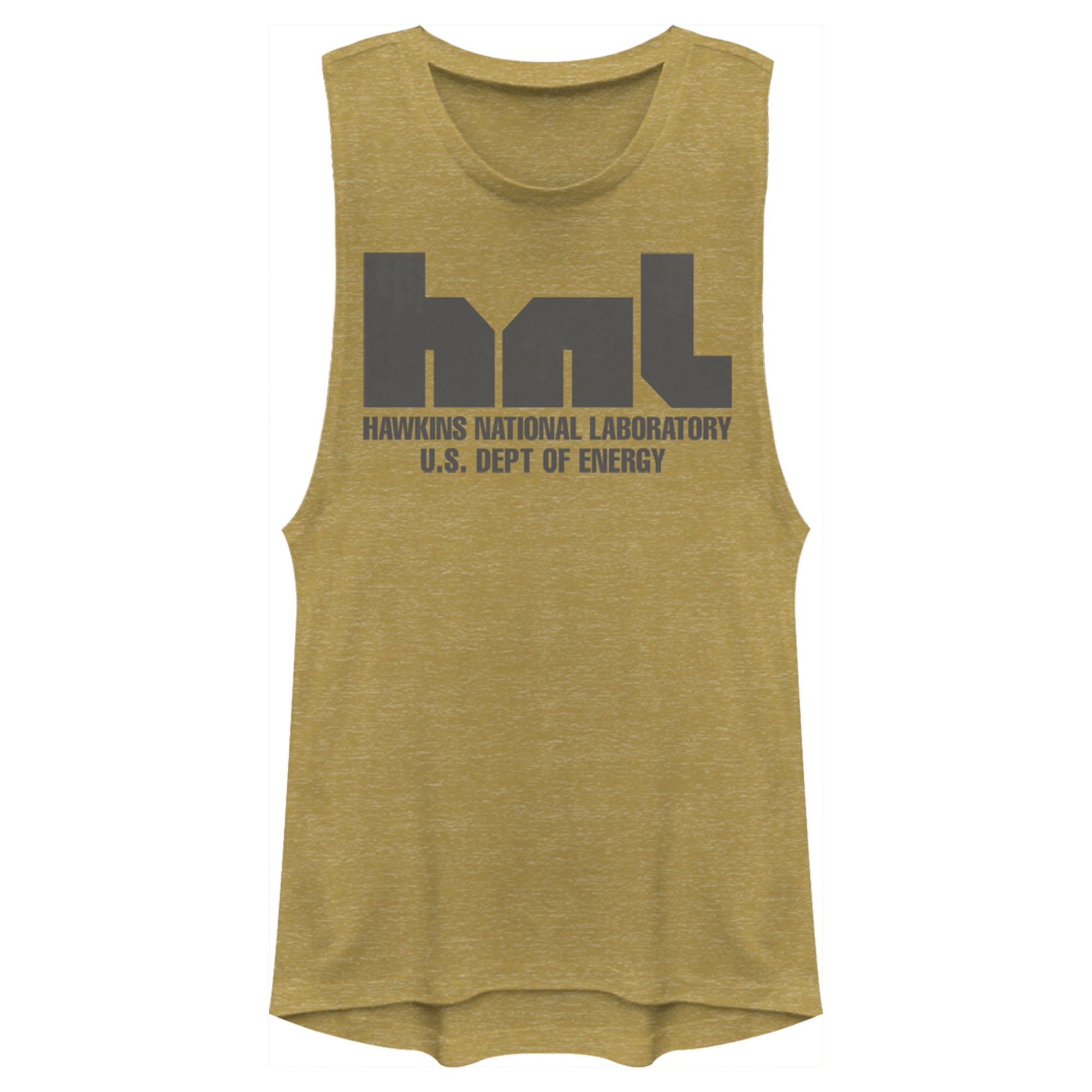 Junior's Stranger Things Hawkins National Lab Logo Festival Muscle ...