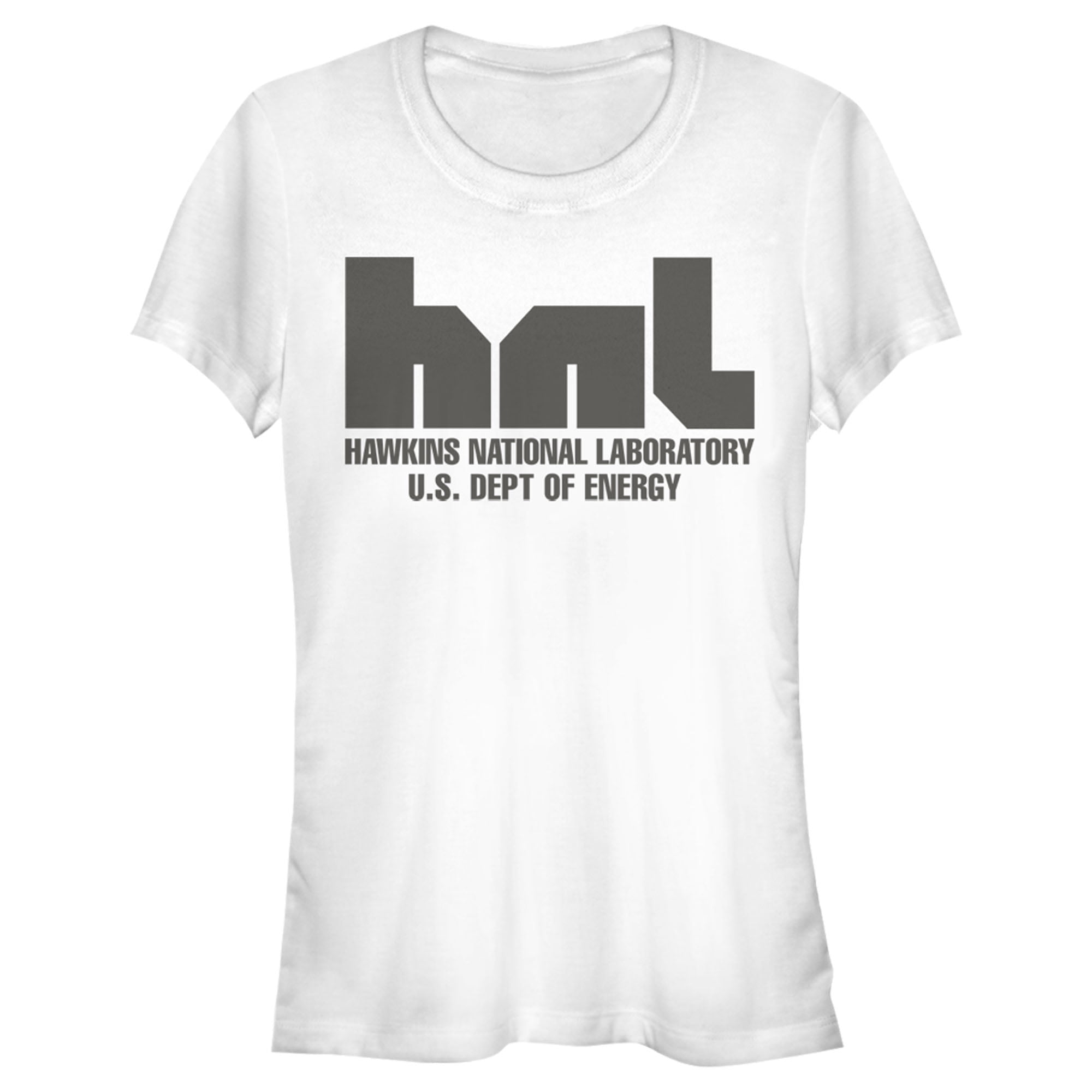 Junior's Stranger Things Hawkins National Lab Logo Graphic T-Shirt ...