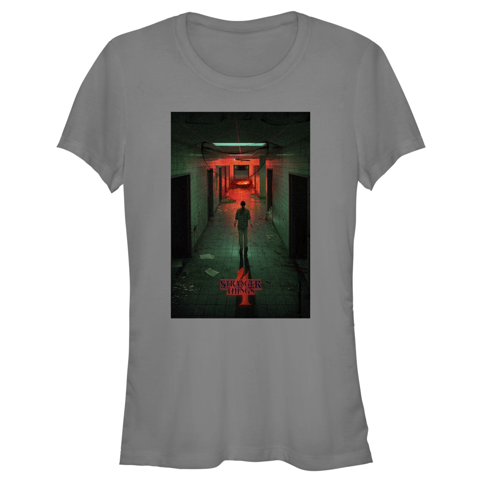 Junior's Stranger Things The Lab Rift Eleven Poster Graphic T-Shirt ...