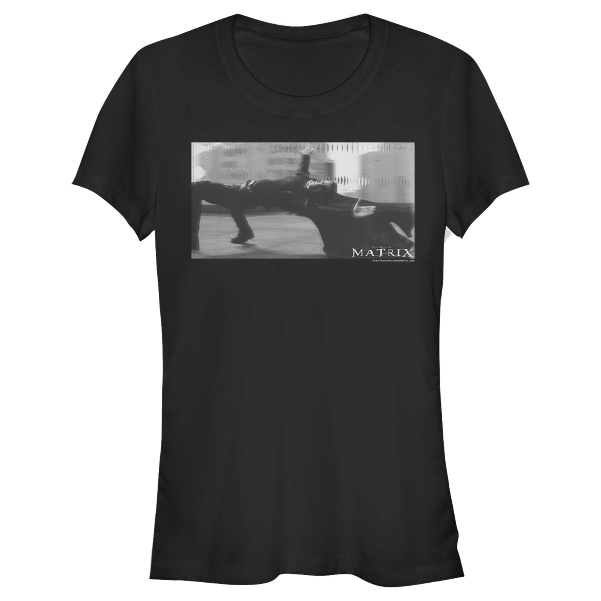 Junior's The Matrix Bullet Dodge Graphic Tee Black 2X Large - Walmart.com