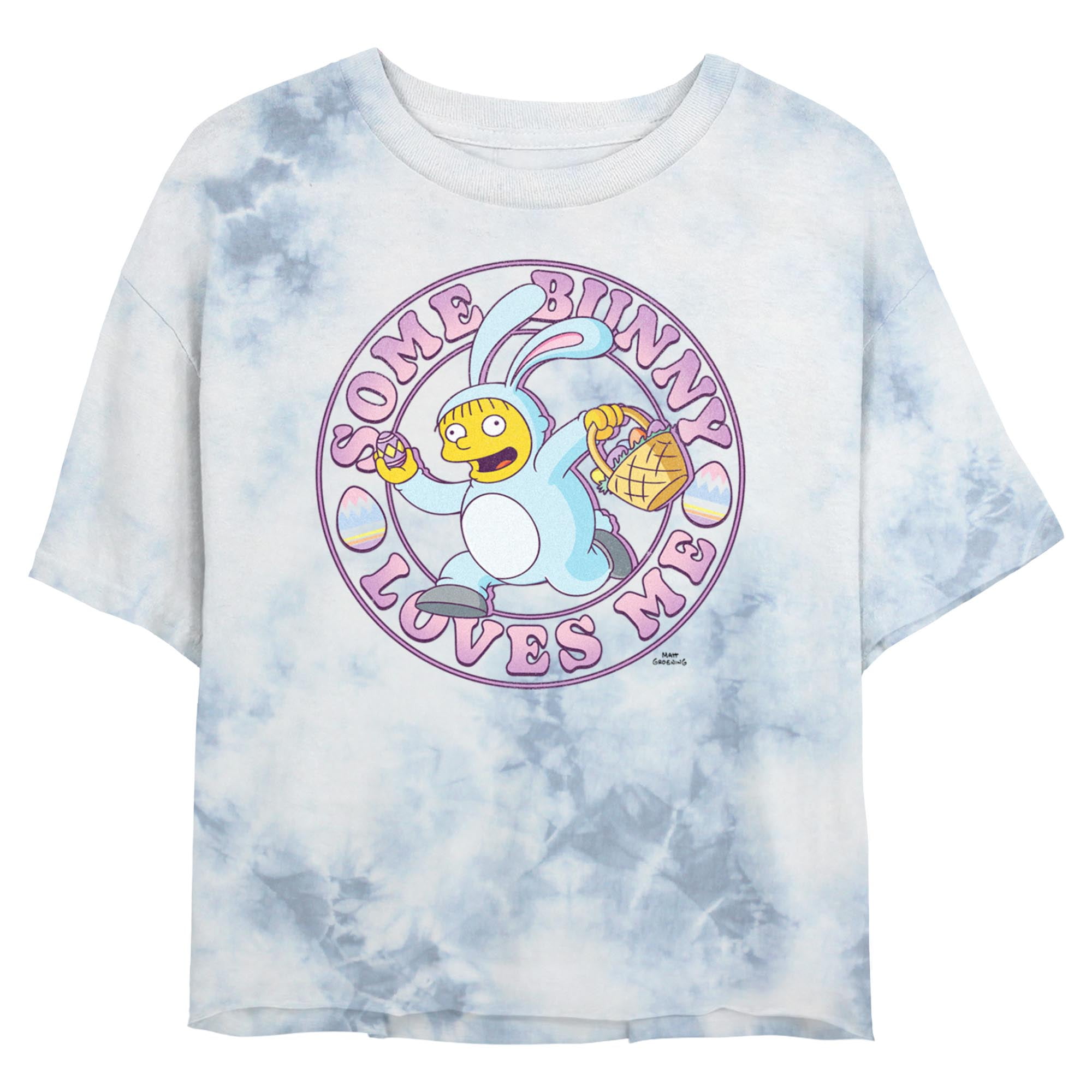 Junior's The Simpsons Ralph Bunny Suit Badge Graphic T-Shirt - Walmart.com