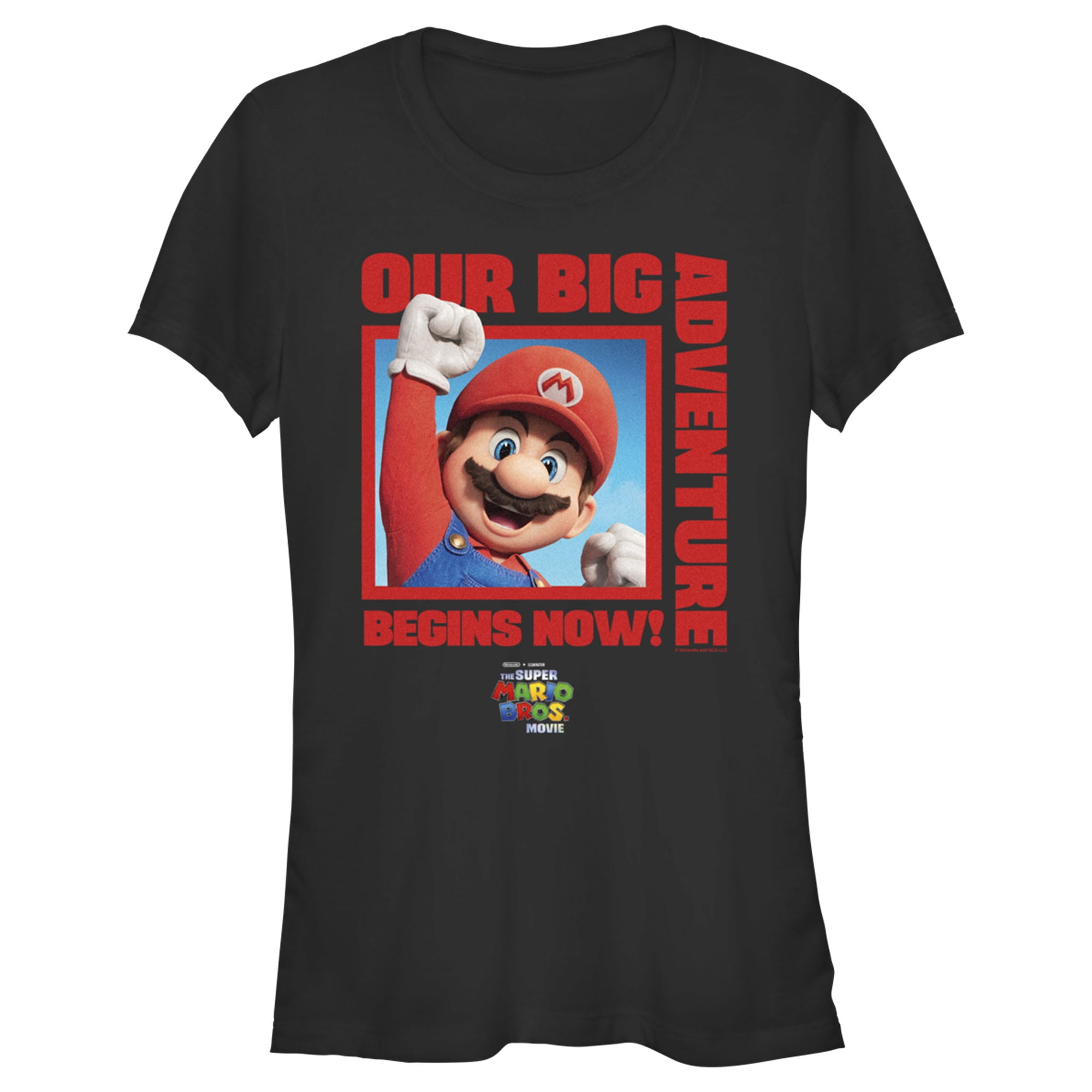 Junior's The Super Mario Bros. Movie Mario Our Big Adventure Begins Now ...