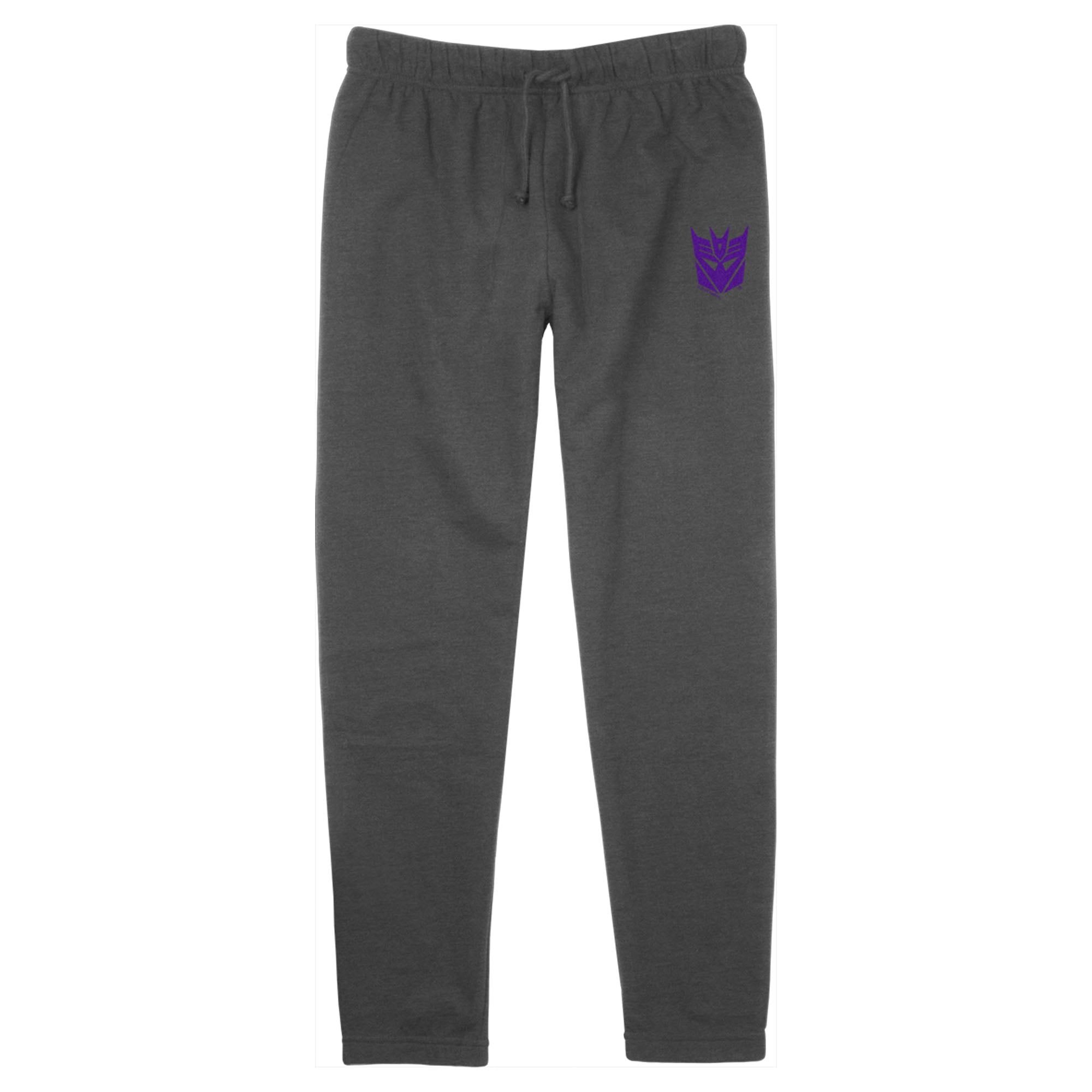 Junior's Transformers Purple Decepticons Logo Jogger Sweatpants ...