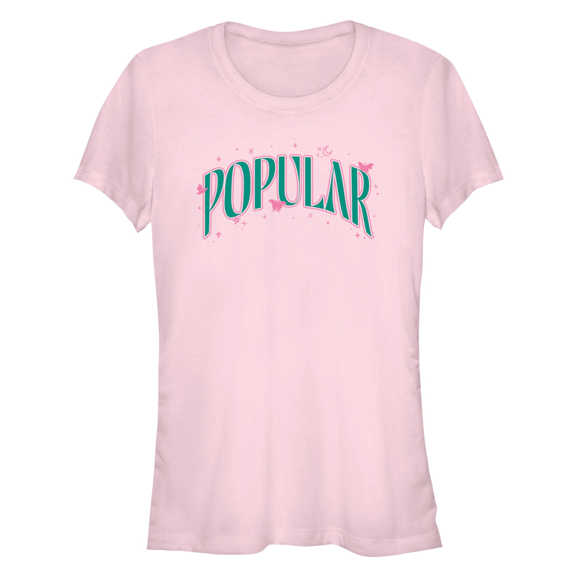 Junior's Wicked Popular Motto Graphic T-Shirt - Walmart.com