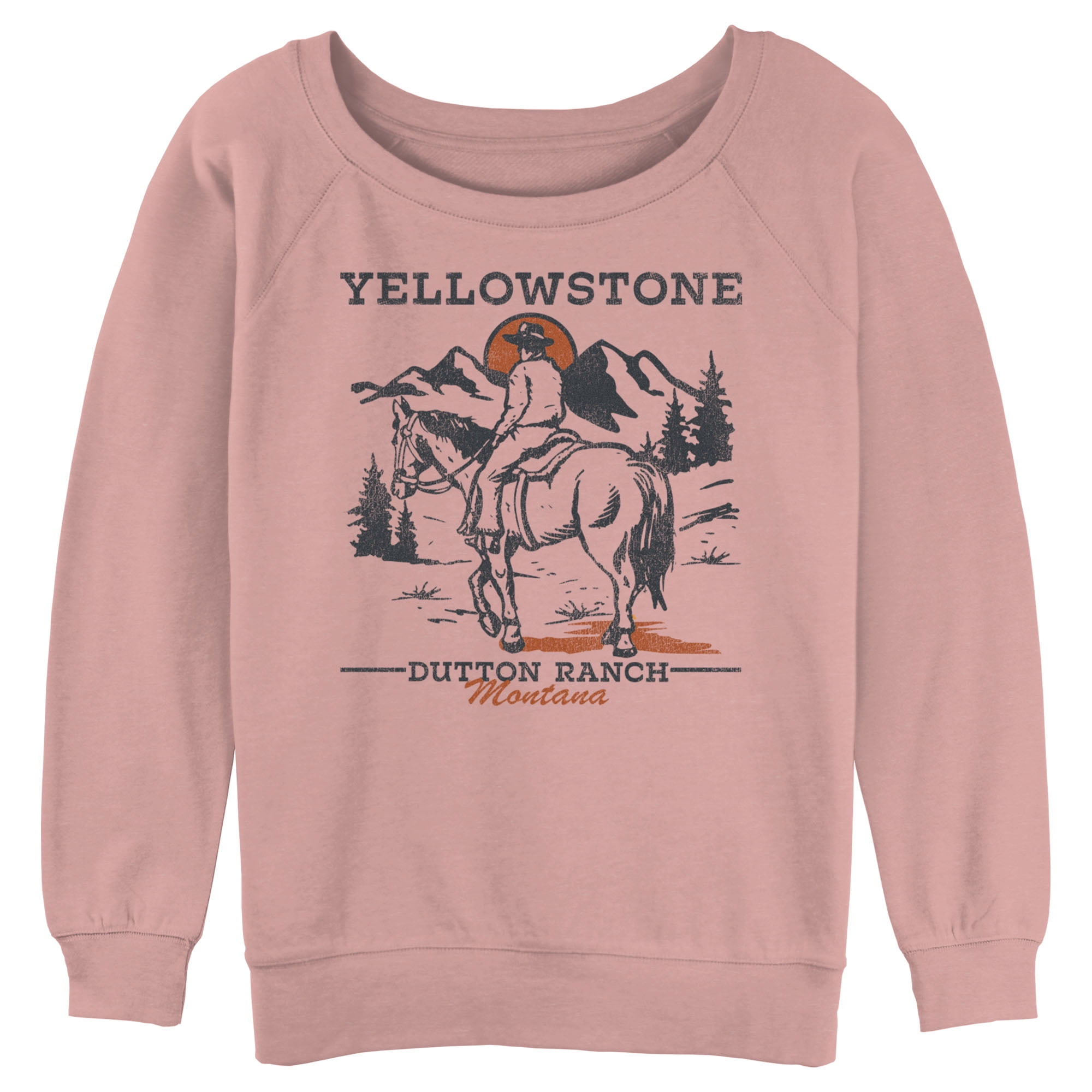 Junior's Yellowstone Cowboy John Dutton Ranch Montana Sweatshirt ...