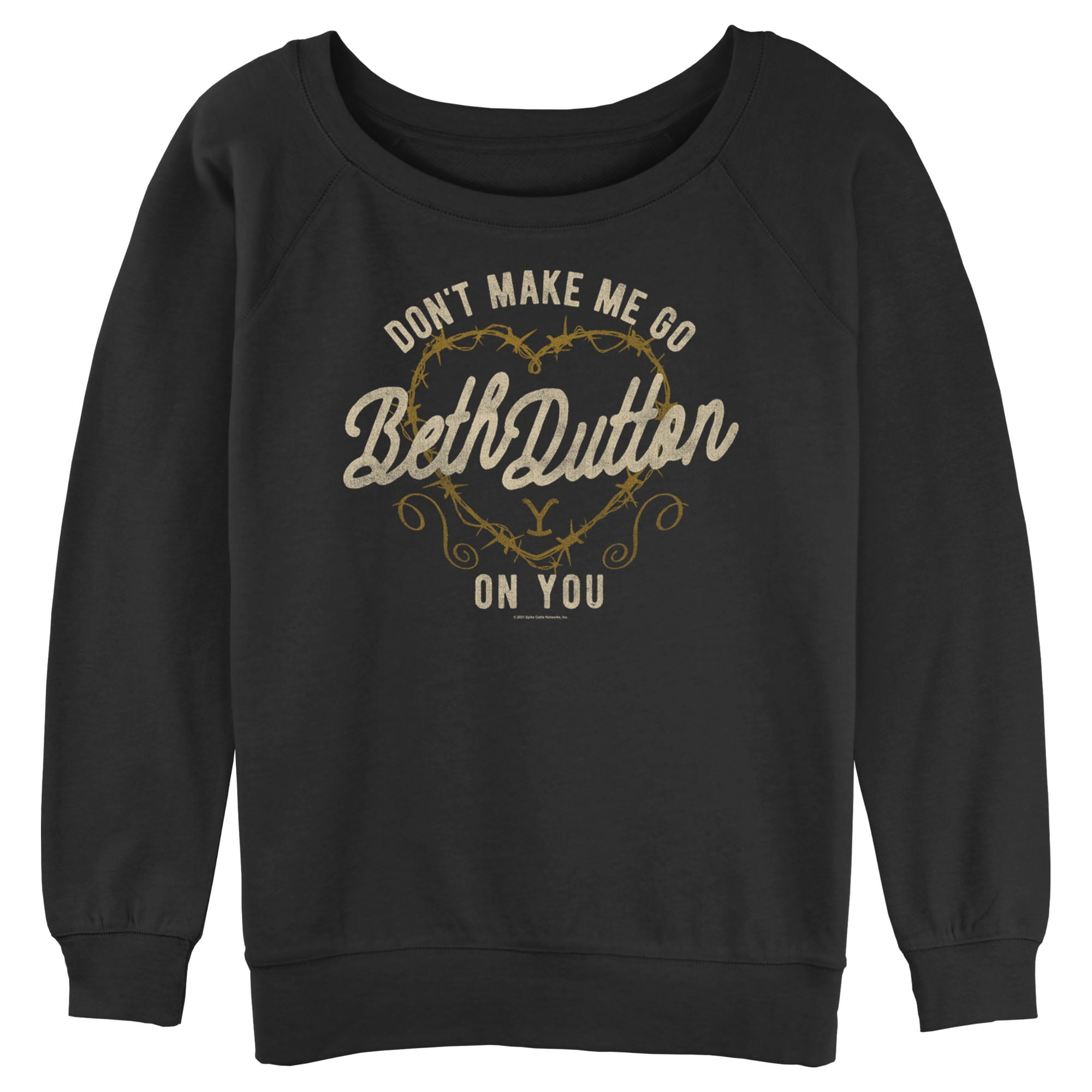 Junior's Yellowstone Don't Make Me Go Beth Dutton Barbwire Heart ...
