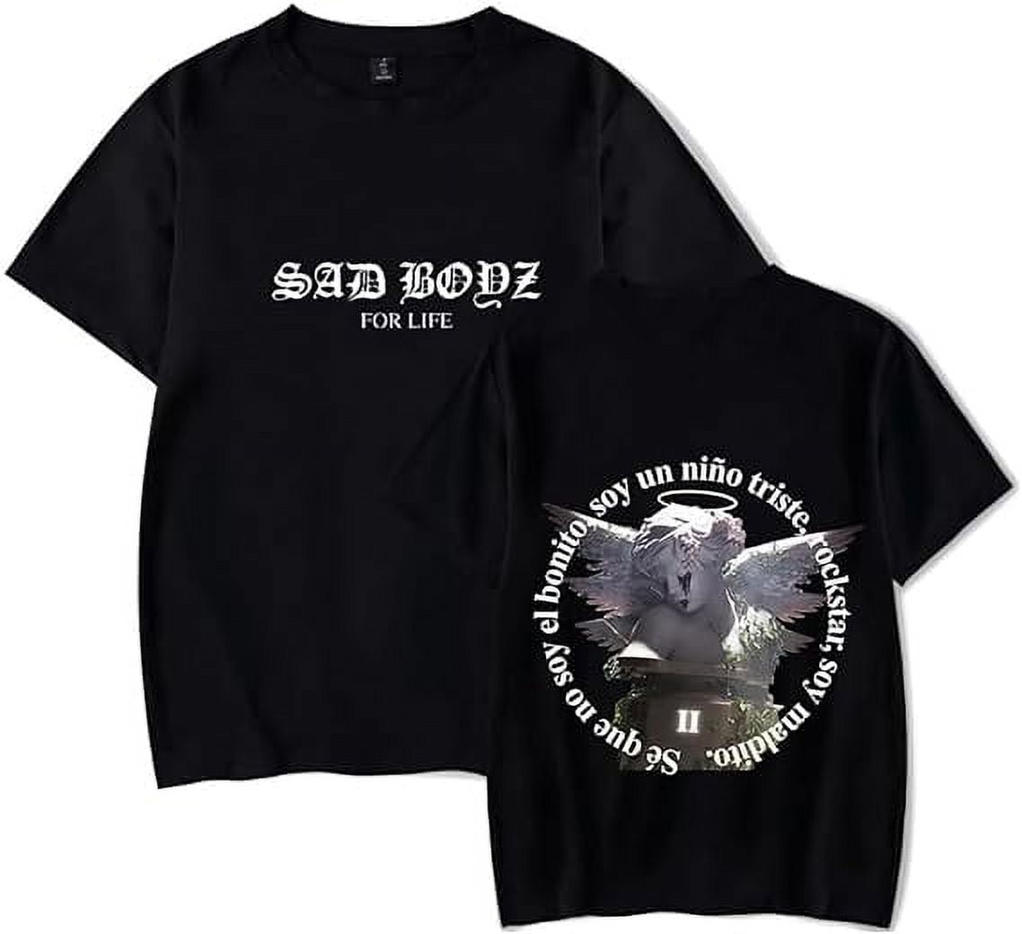 Juniors H Merch Shirt,Sad Boyz 4 Life Short Sleeve T-Shirts Fashion ...