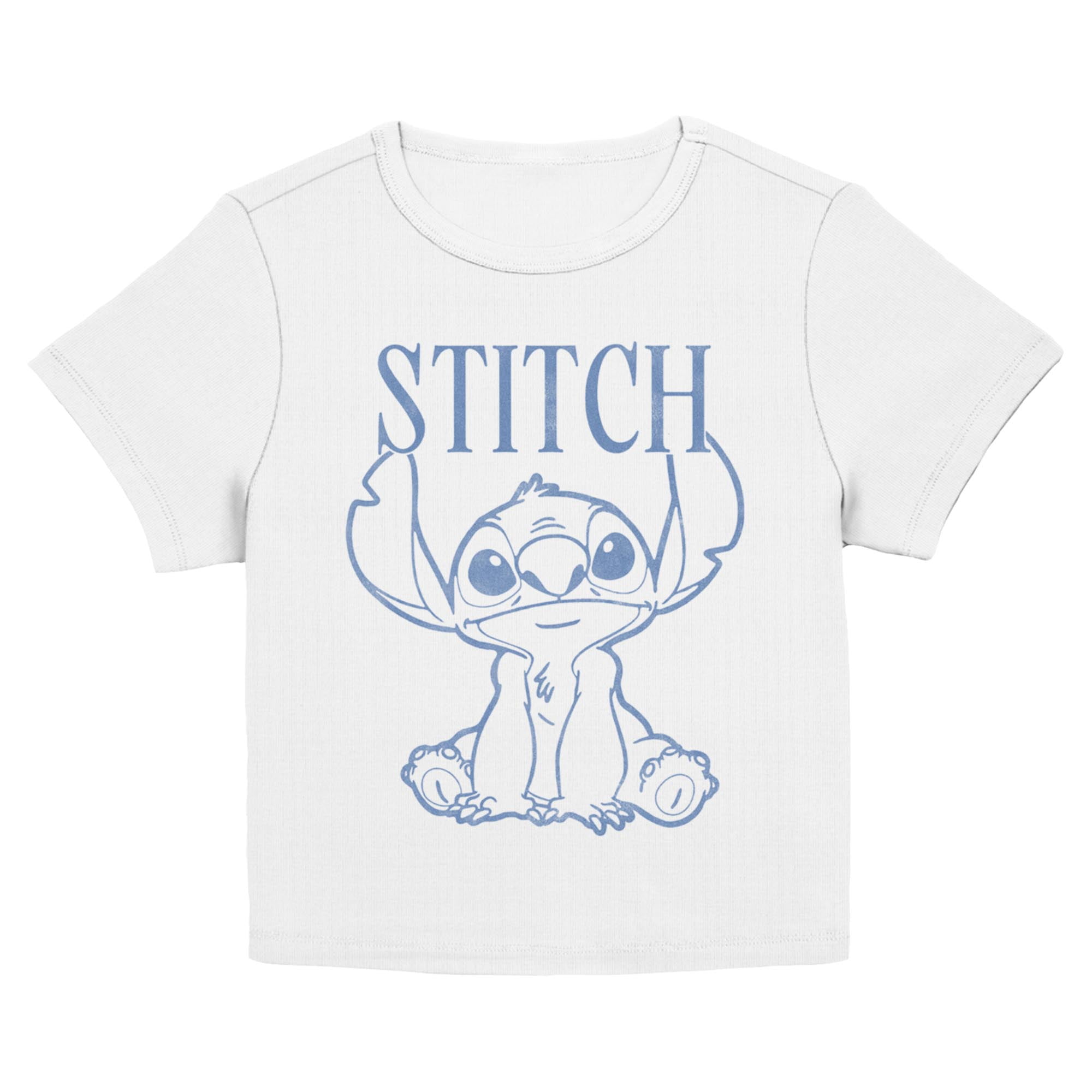 Juniors Lilo & Stitch Minimalist Stitch T Shirt - Walmart.com