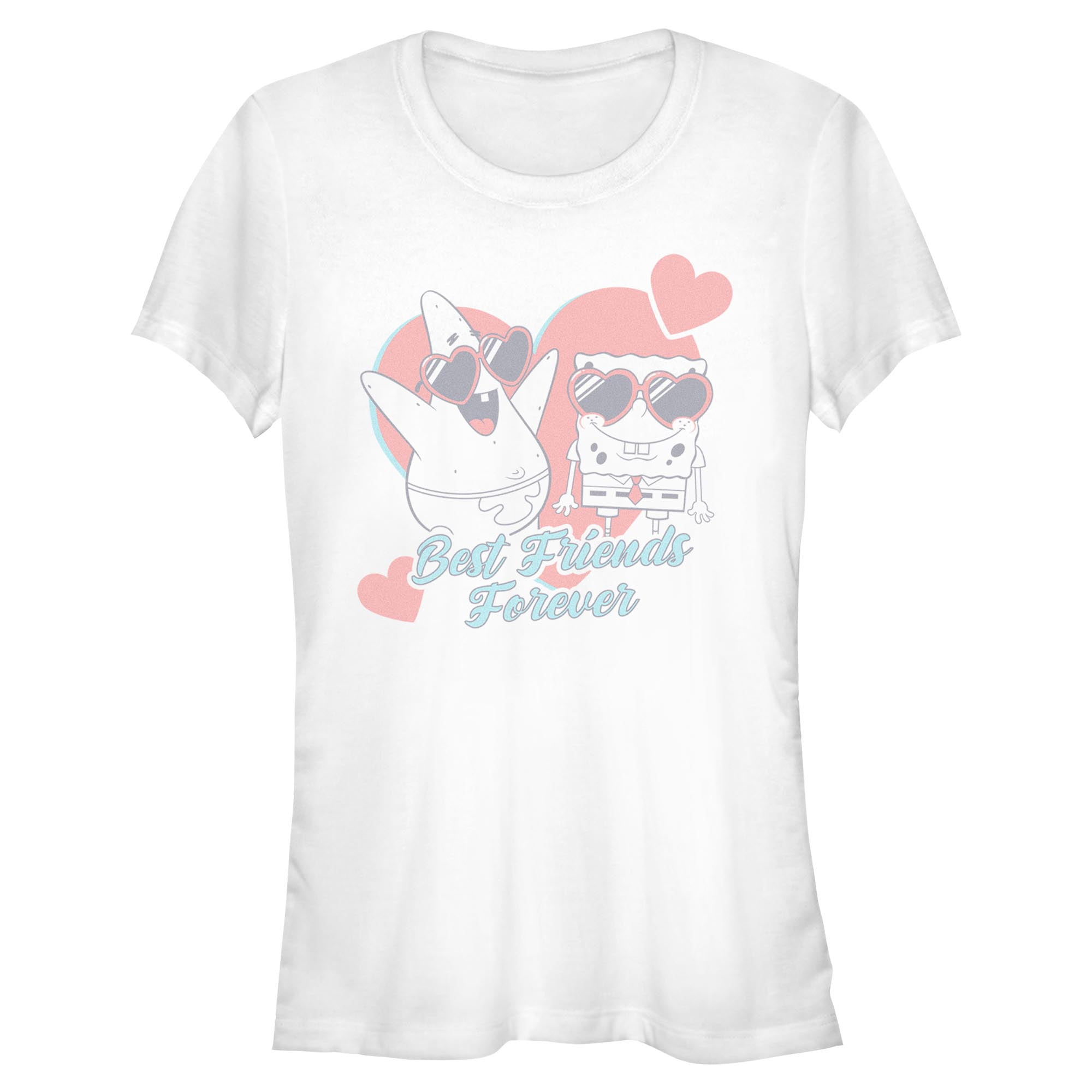 Juniors SpongeBob SquarePants Cool Best Friends Forever T Shirt ...
