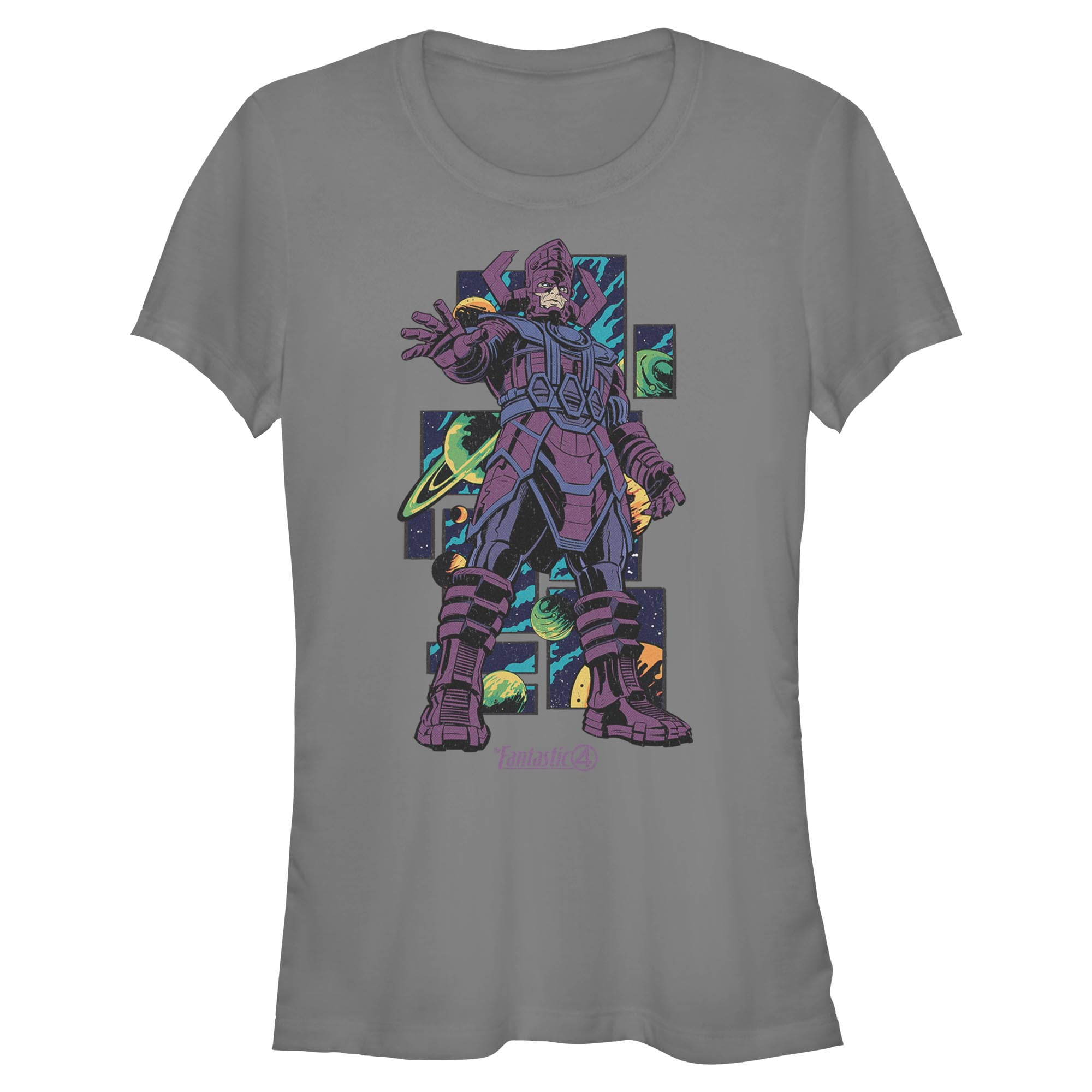 Juniors The Fantastic Four: First Steps Galactus Pose T Shirt - Walmart.com