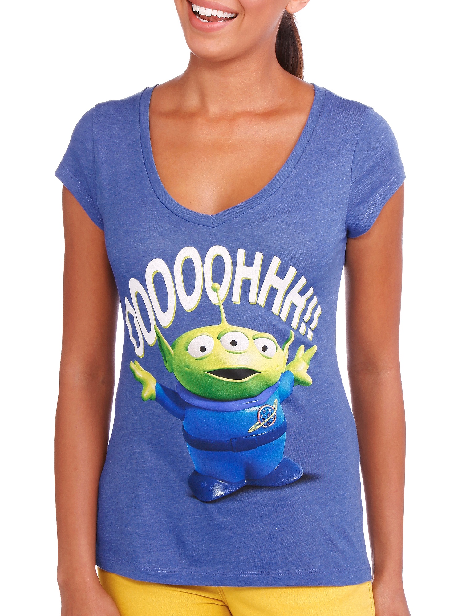 Juniors Toy Story Alien Graphic Tee - Walmart.com