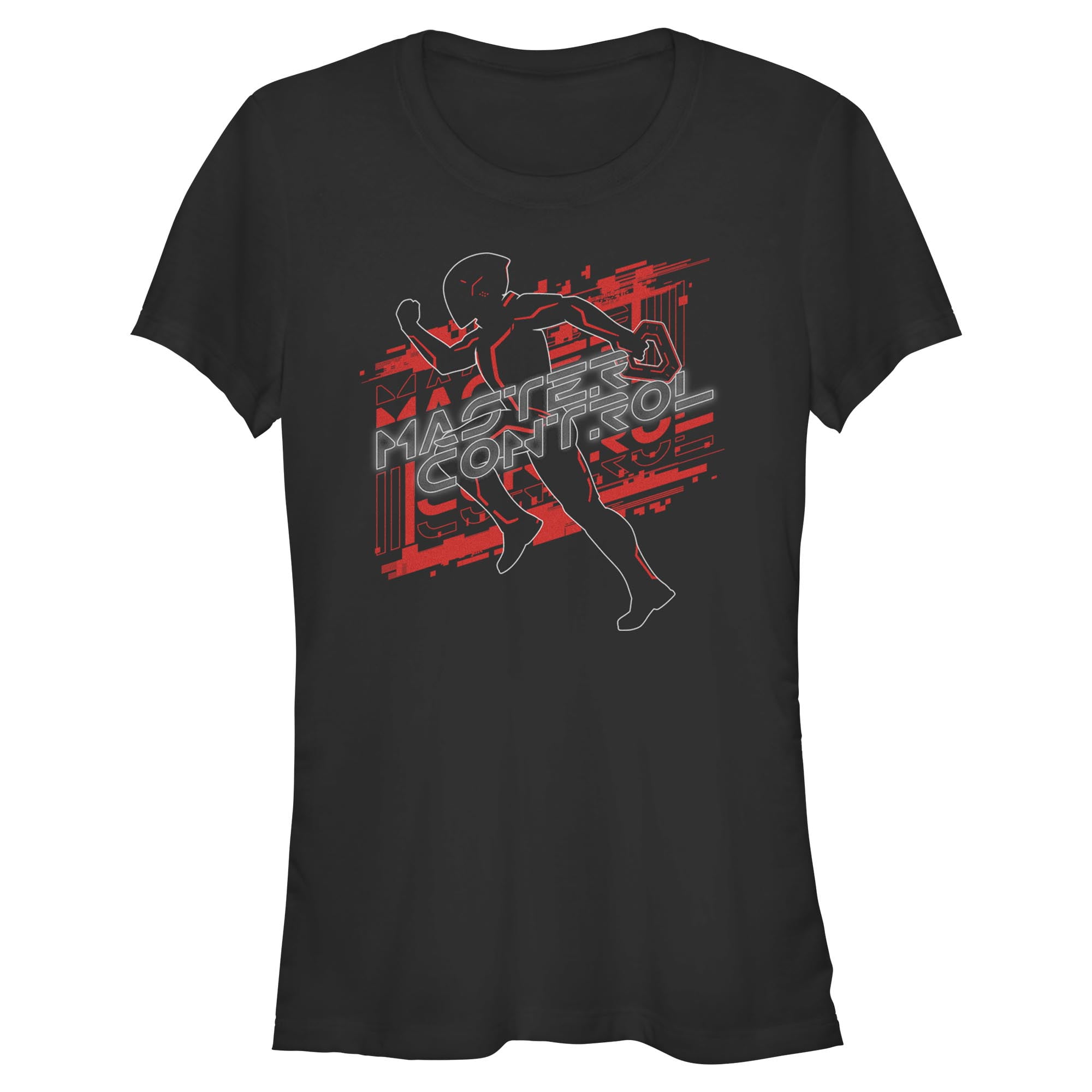 Juniors Tron: Ares Master Control Silhouette T Shirt - Walmart.com