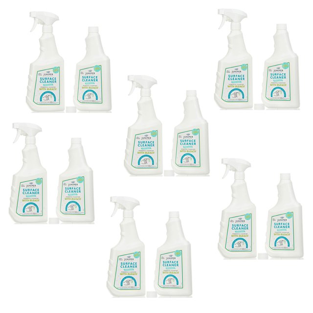 Juniper CLEAN Surface Cleaner with Bleach, 25 Fl. Oz. (Pack of 12 ...