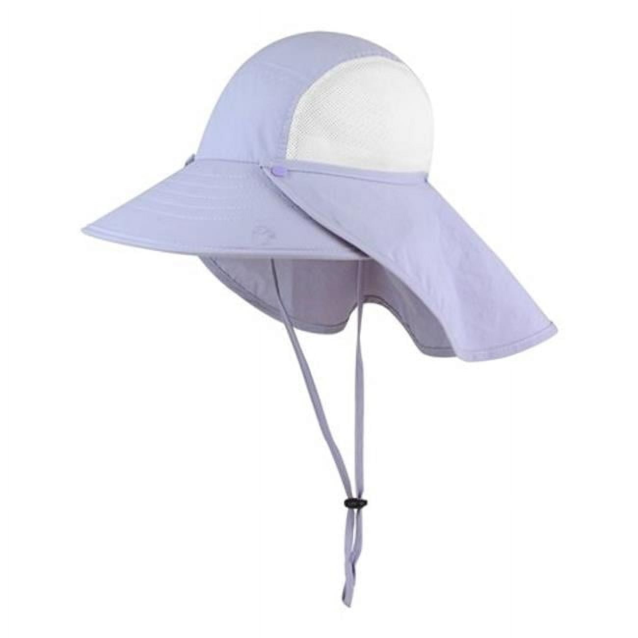 Juniper J7237 Womens Taslon UV Large Bill Cap - Purple - Large ...