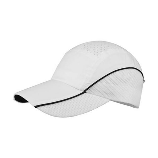 Juniper J7253 Mini-Ripstop Performance Cap - White & Black - Walmart.com