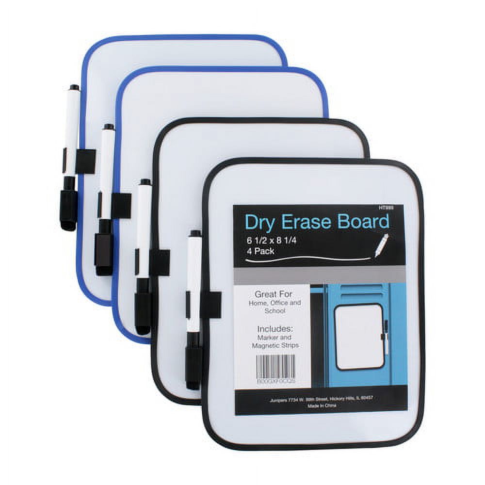 Junipers Wall Mounted Dry Erase Board (Set of 4) - Walmart.com