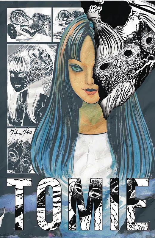 Junji Ito Tomie Poster Horror Anime Posters & Prints for Room Aesthetic ...