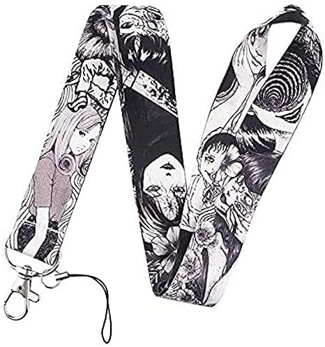 Junji Ito Tomie Uzumaki Japanese Horror Manga 17.7" Neck Lanyard ...