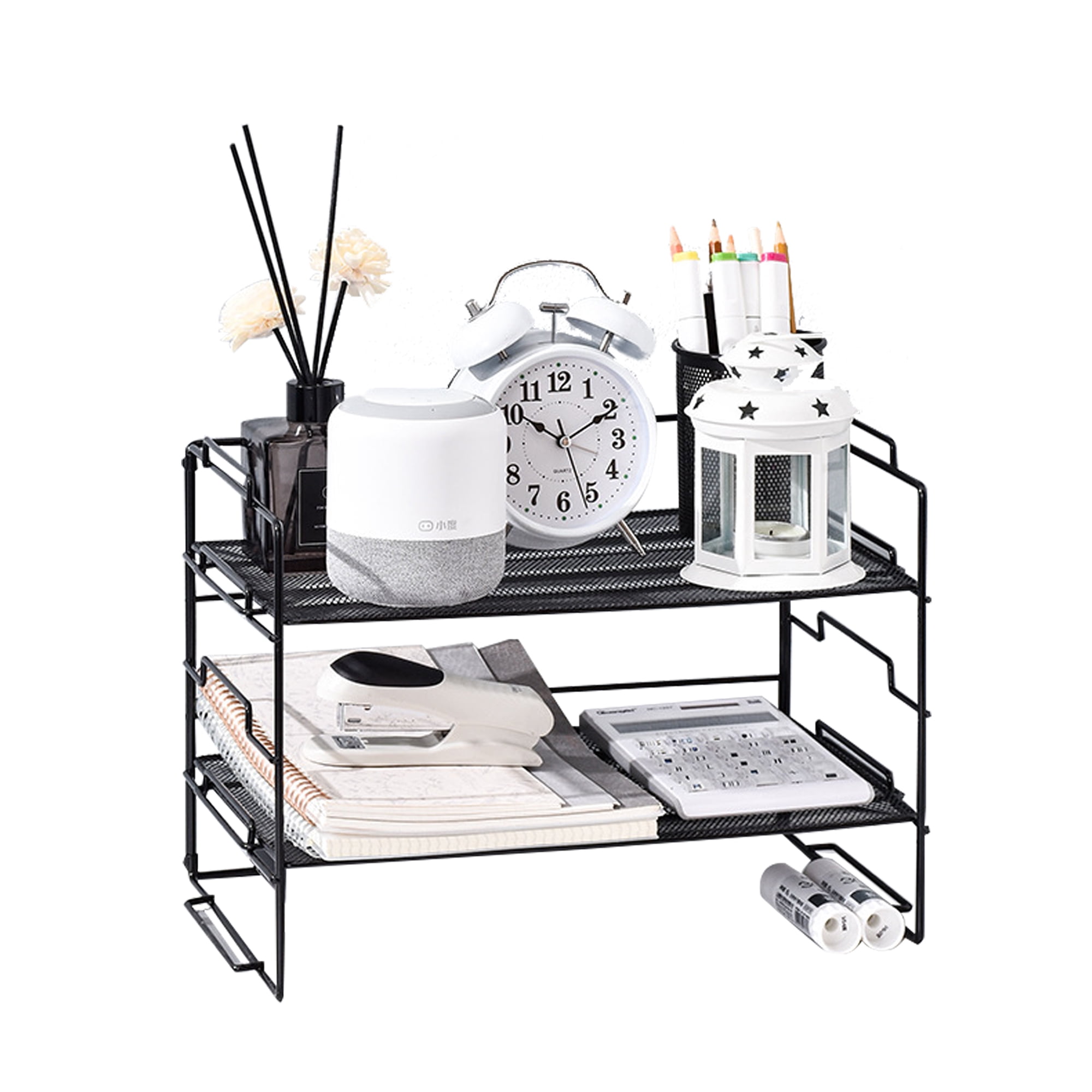 Junjian 2 Trays Desk Organizer, Desk Accessories with File Sorters ... Junjian 2 Trays Desk Organizer, Desk Accessories with File Sorters ...