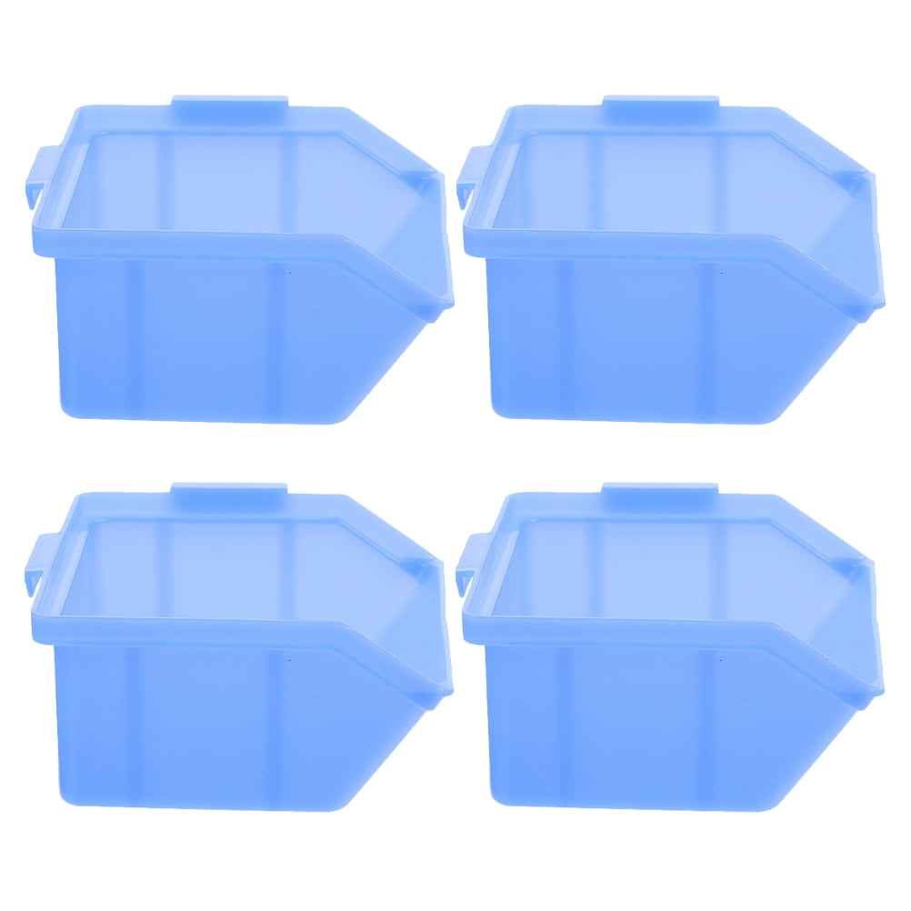 Junk Case 4 Pcs Warehouse Storage Bins Screw Supplies Tool Box Shelf ...