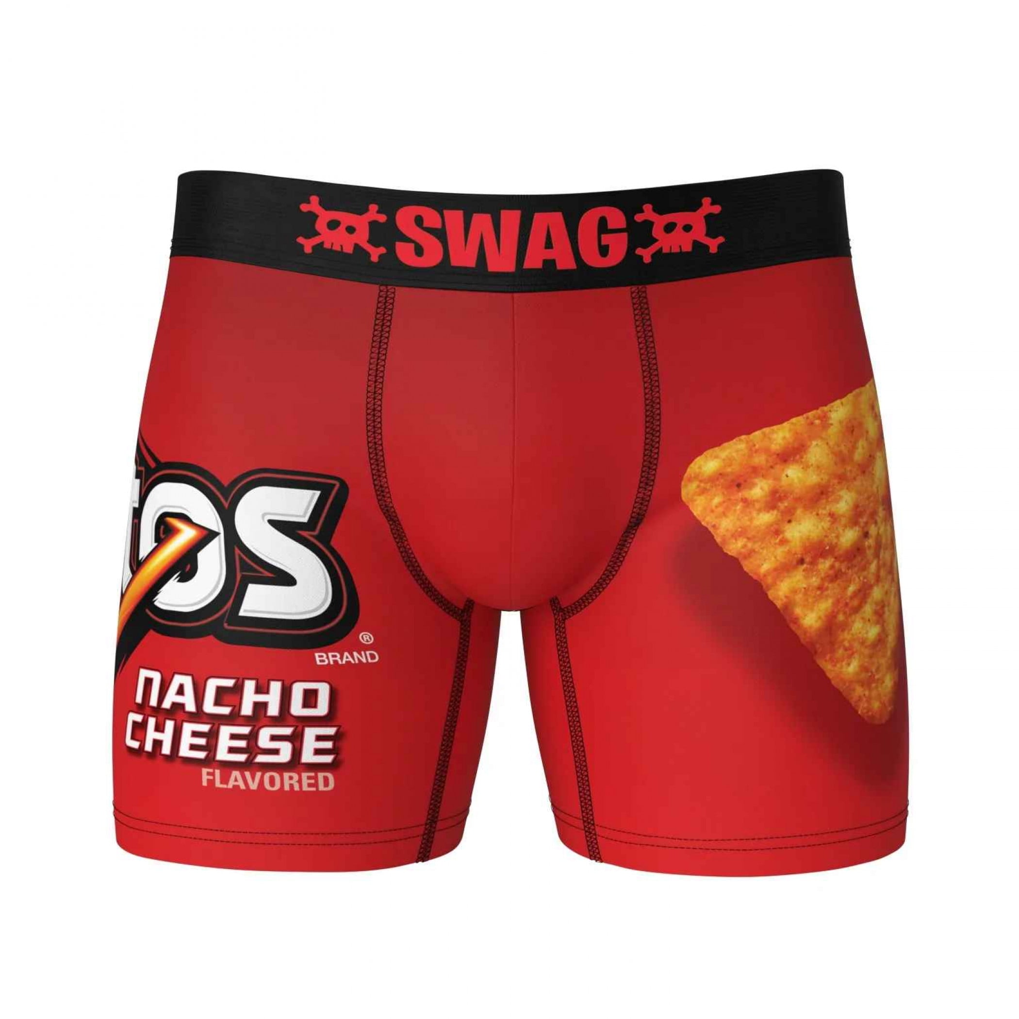 Junk Food Brand 854675-xlarge 40 Doritos Nacho Cheese Swag Mens Boxer ...